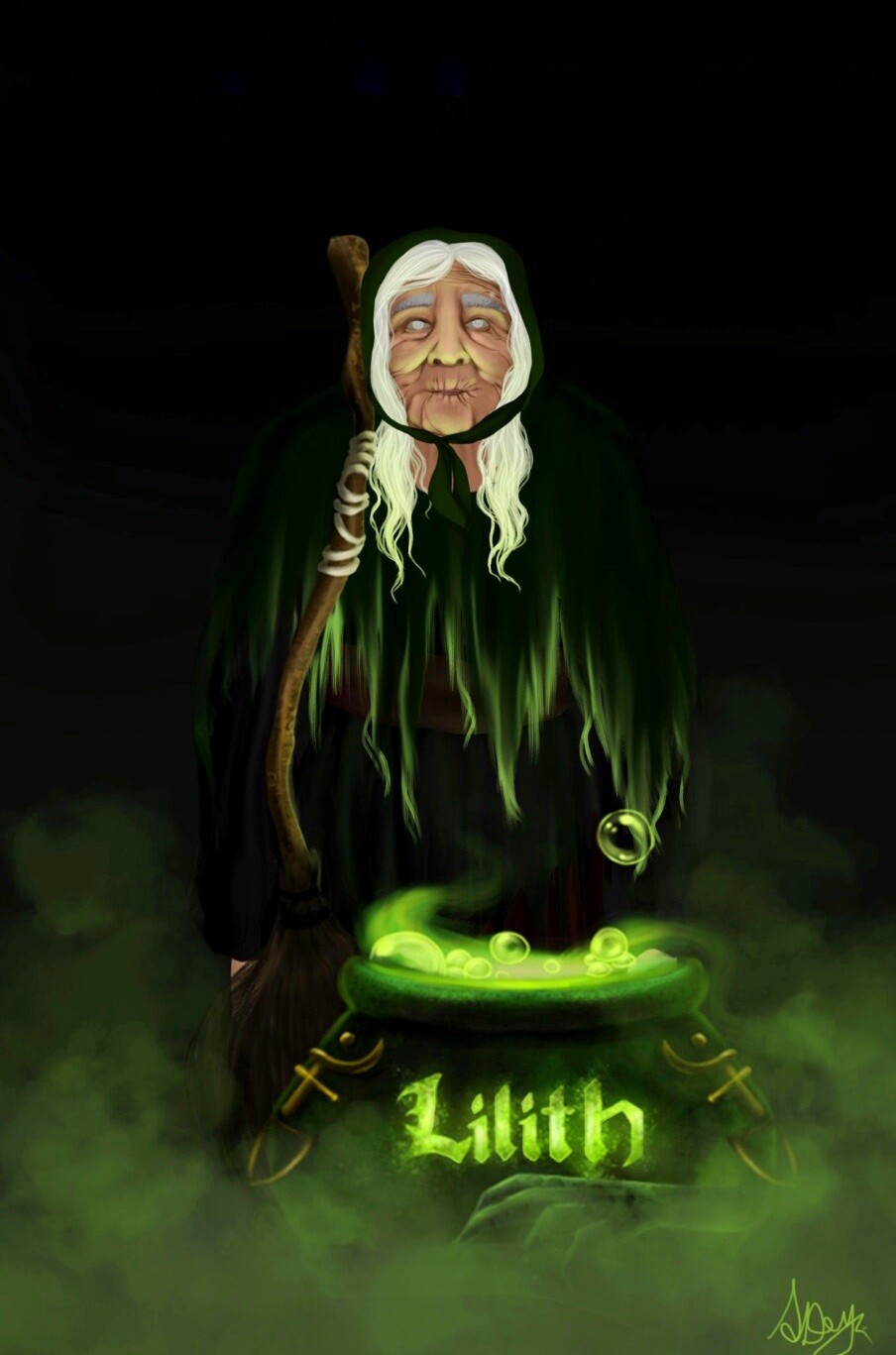 ArtStation - The Old Witch