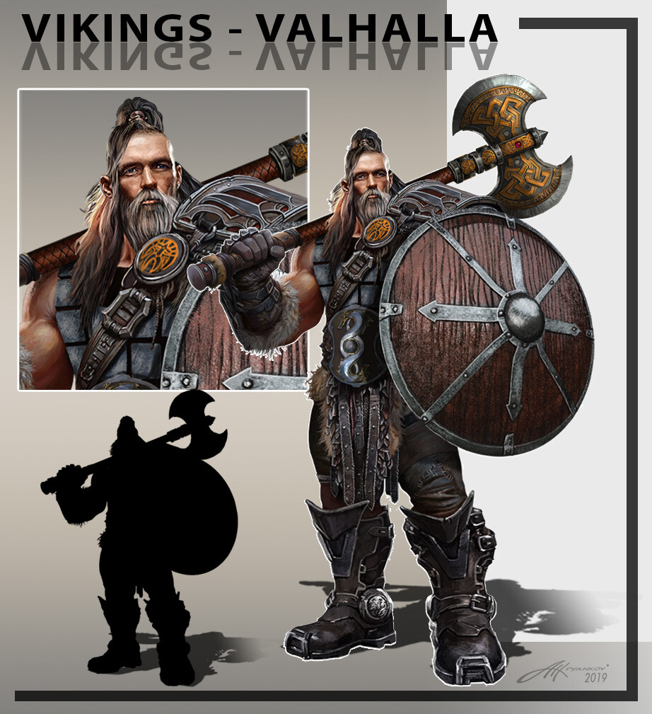 ArtStation - Viking concept for the game (Vikings - Valhalla)