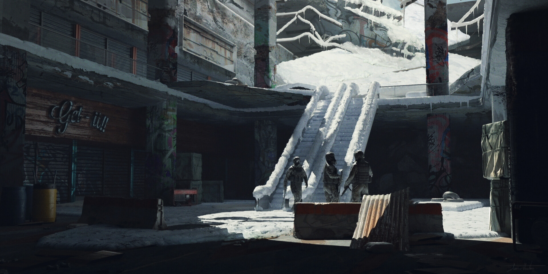 ArtStation - Emergency landing