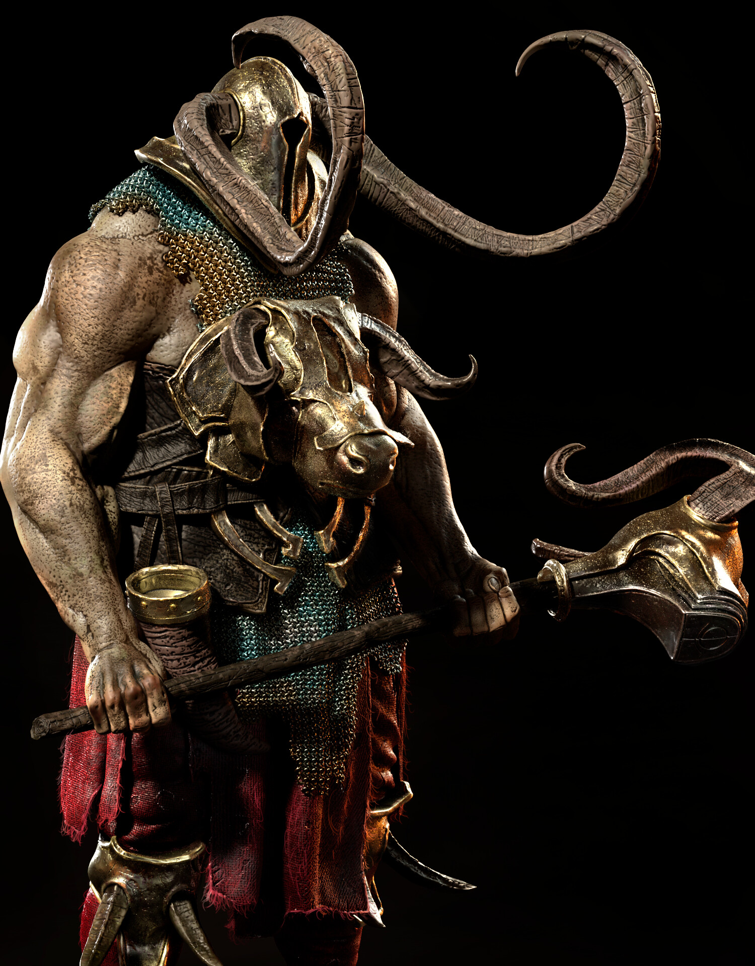 ArtStation - Bull_Guy - Based on 234