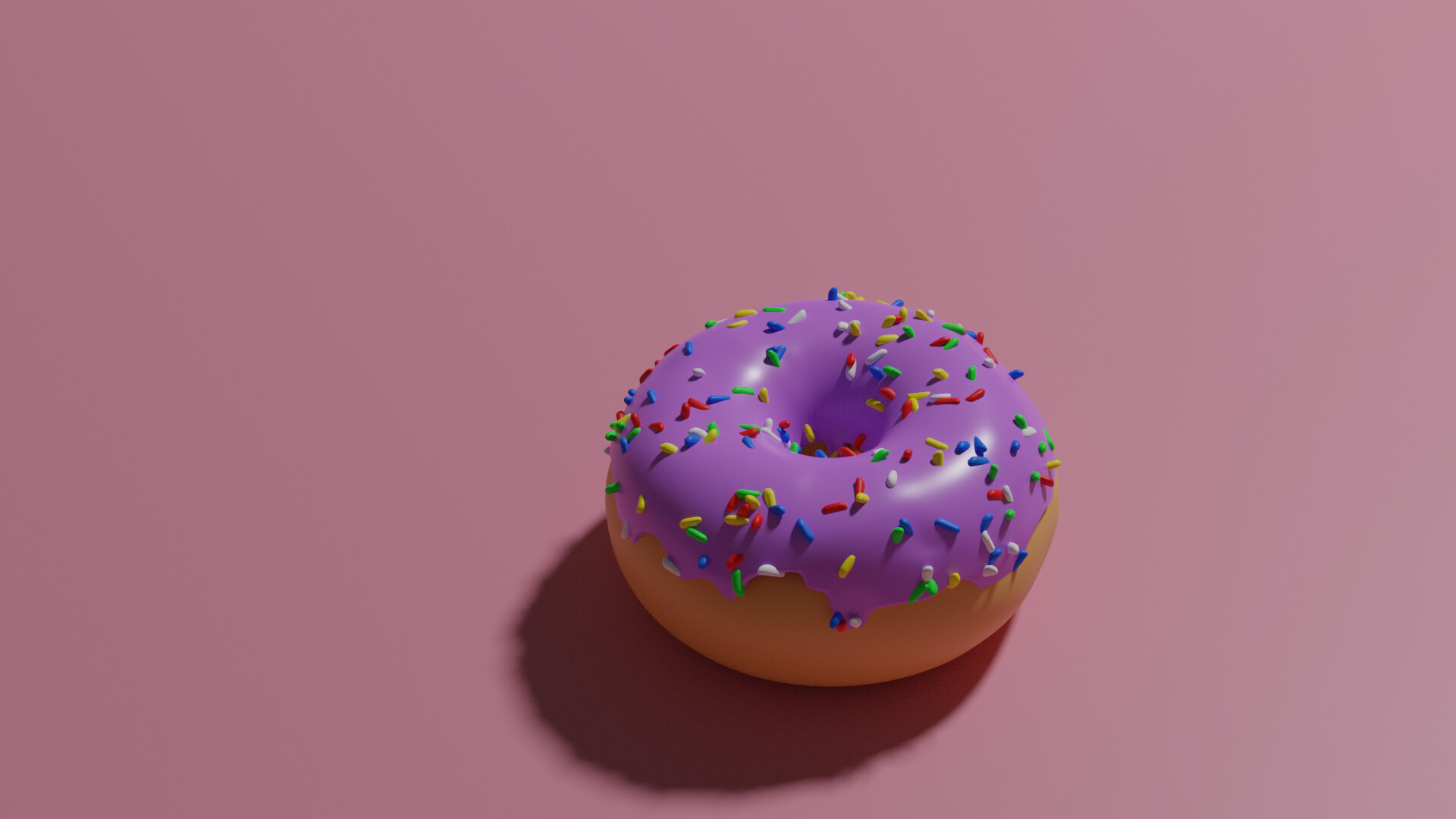 ArtStation - Glazed donut