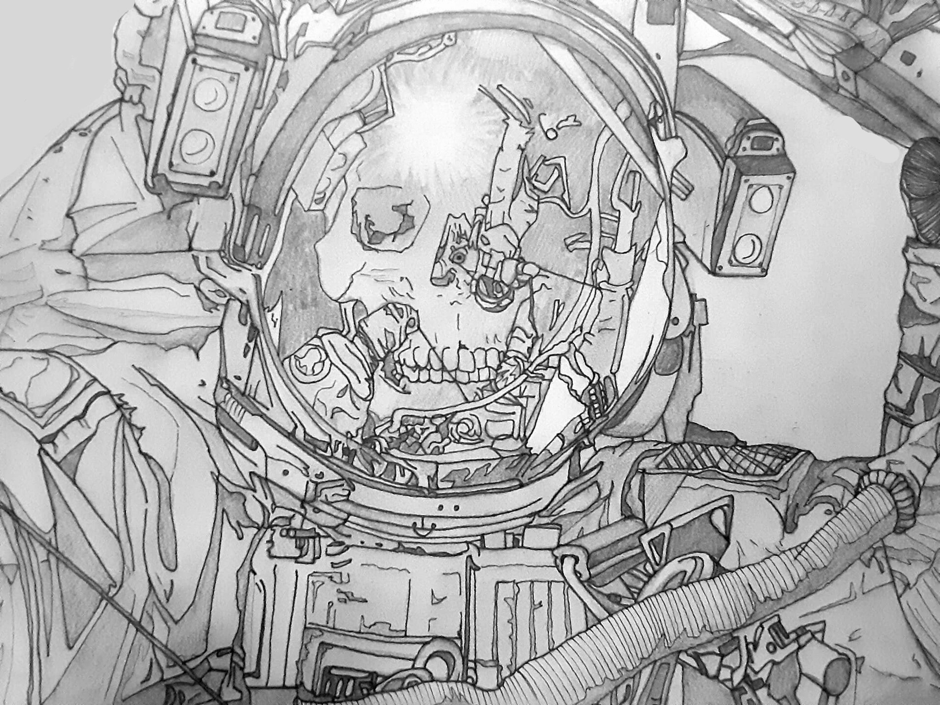 ArtStation - In space