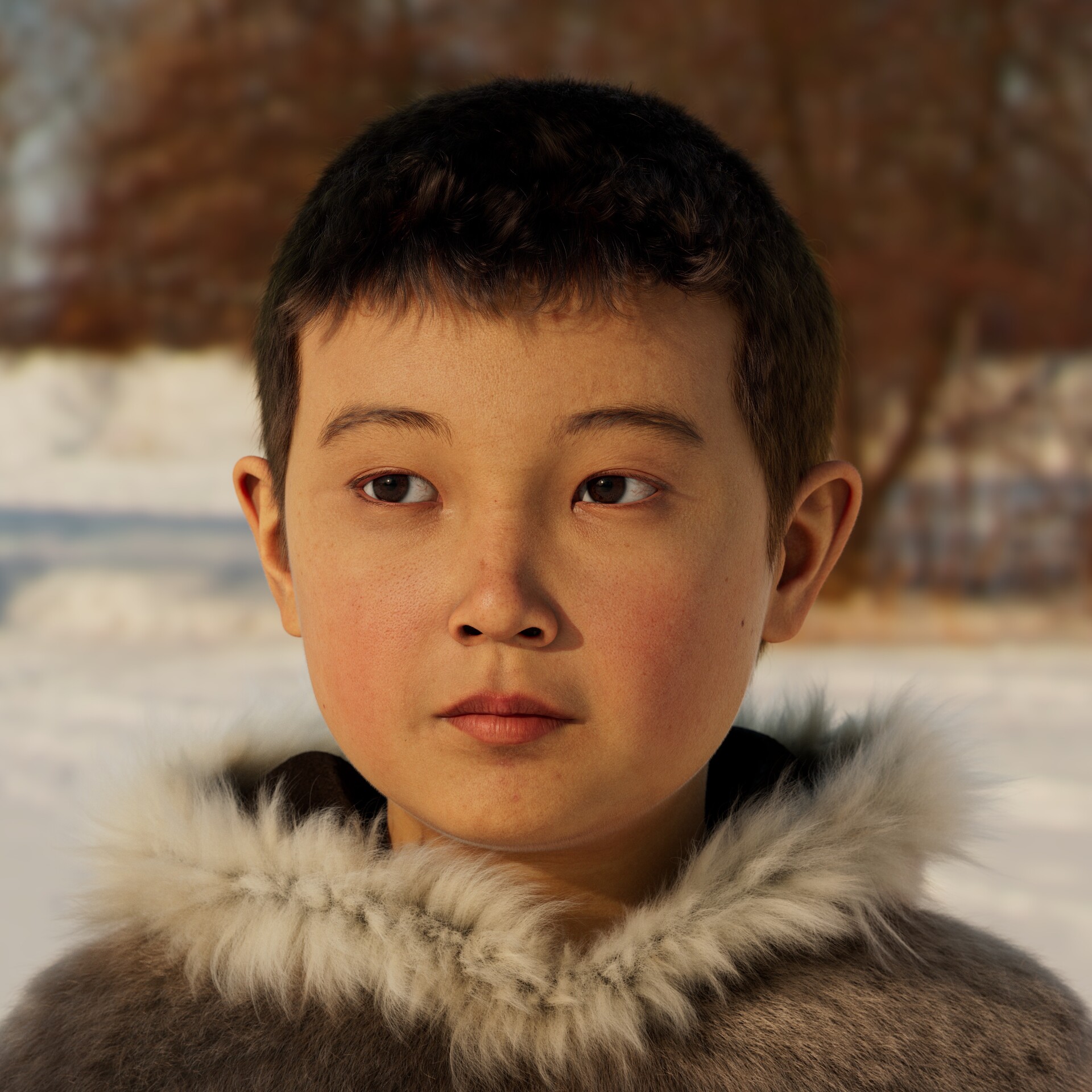 ArtStation - Inuit Boy