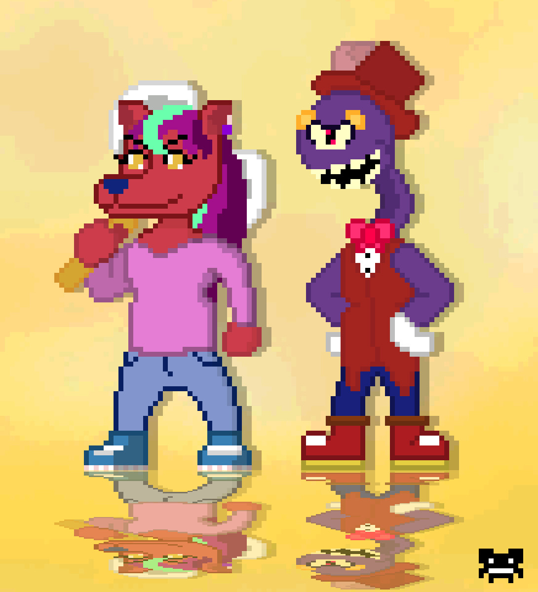 ArtStation - Mes personnages 16 bit