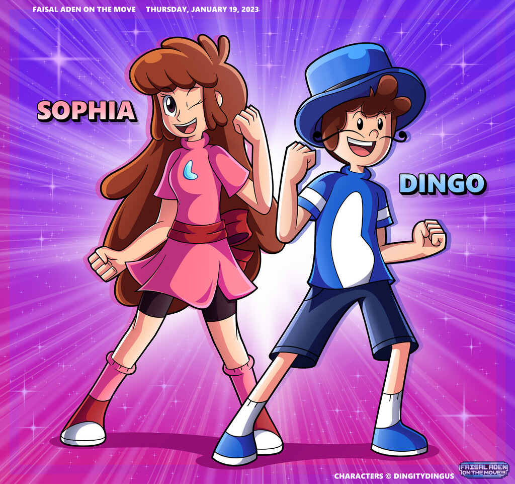 ArtStation - Sophia and Dingo (DingityDingus)