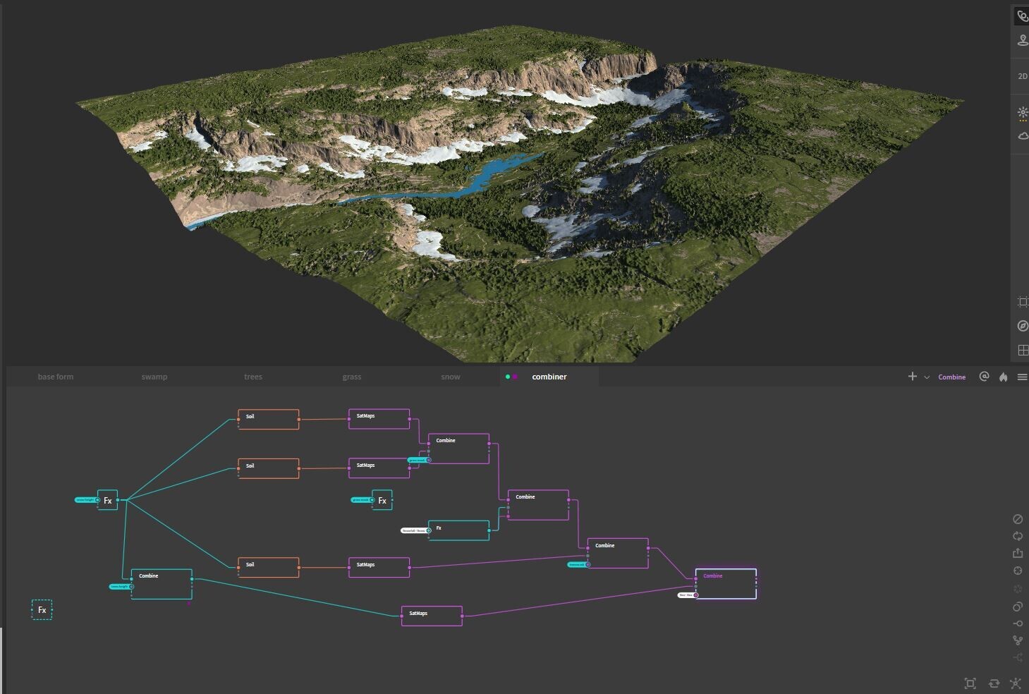 Aleksandr Zhelezniakov - Procedural landscape biomes