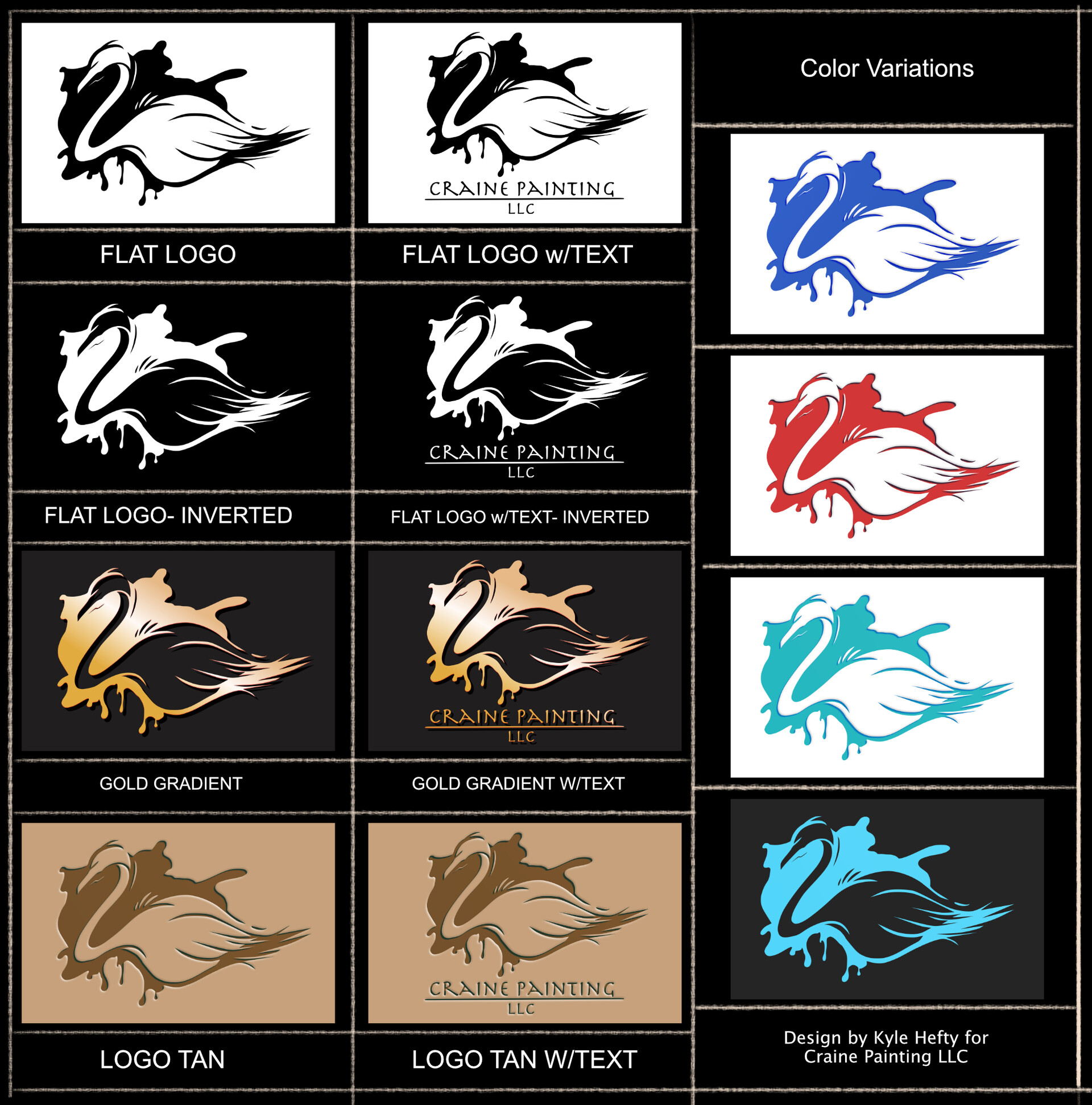 ArtStation - Craine Painting Logo