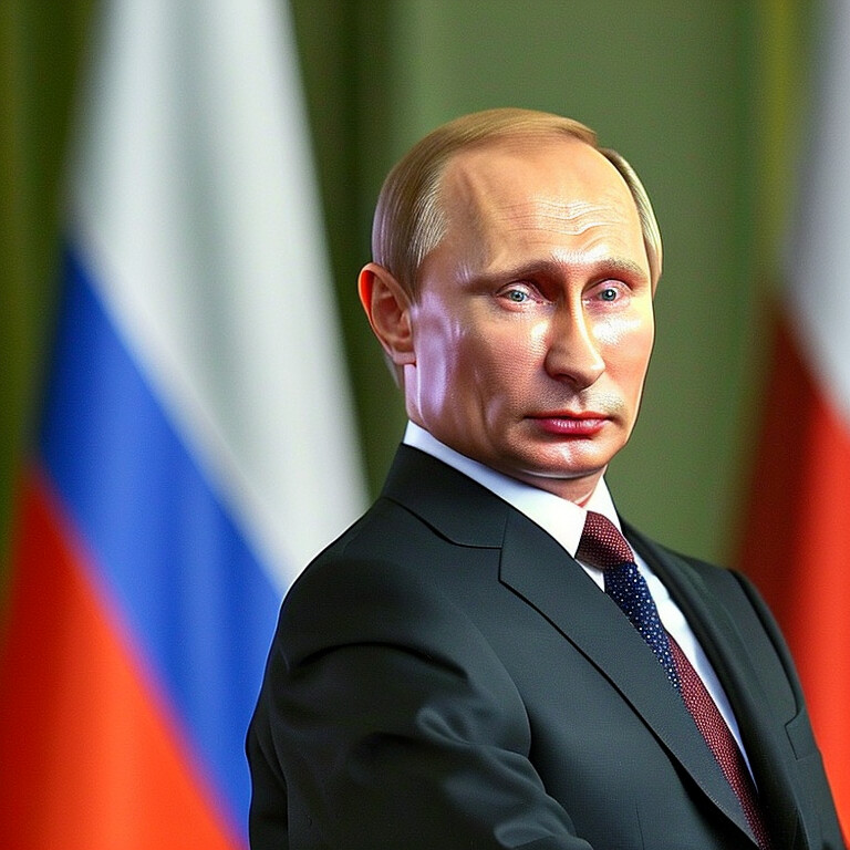 ArtStation - Vladimir Putin (real life from reality)