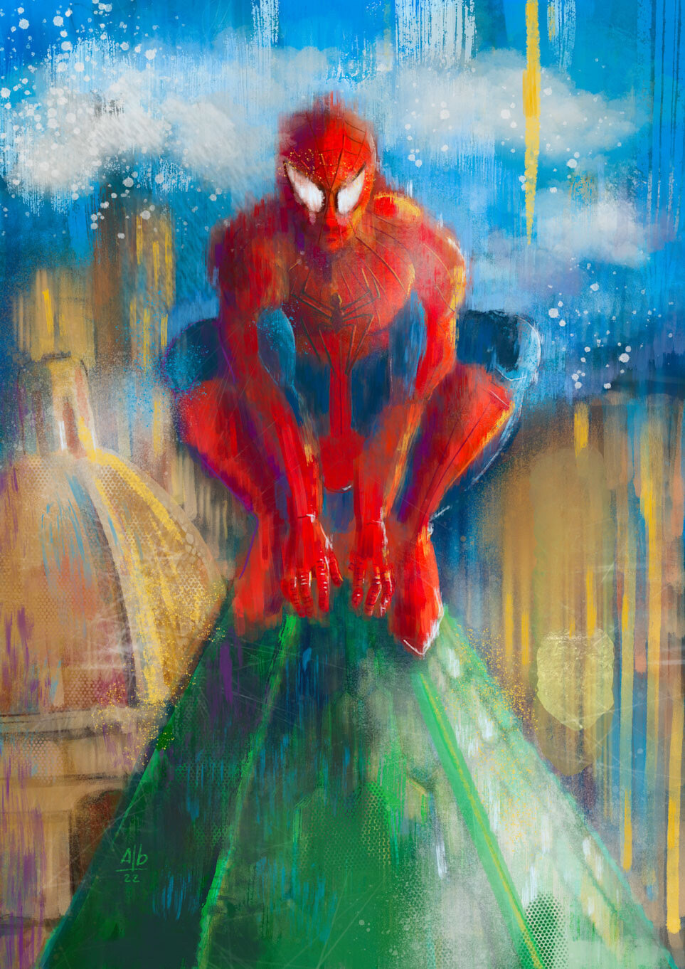 ArtStation - Super hero painted