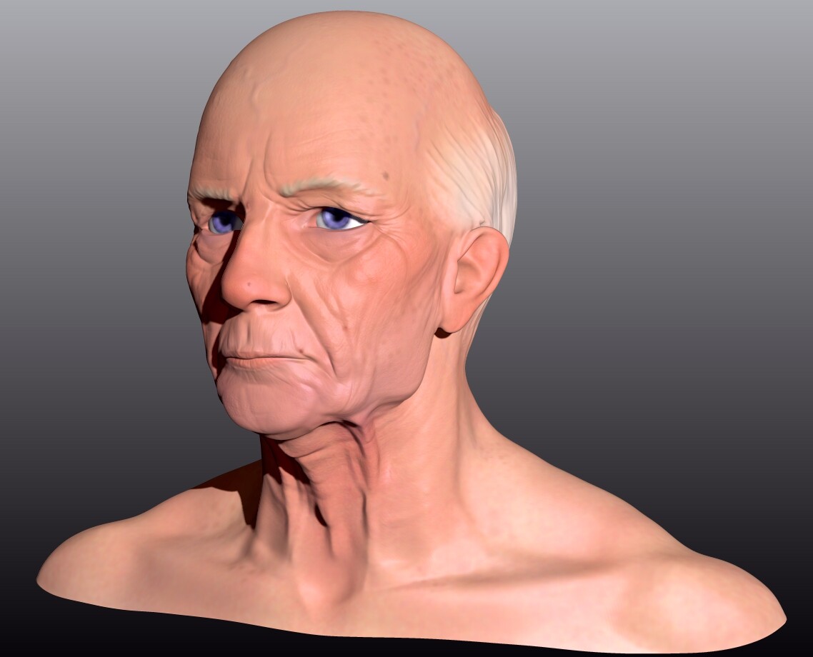 ArtStation - Old age study