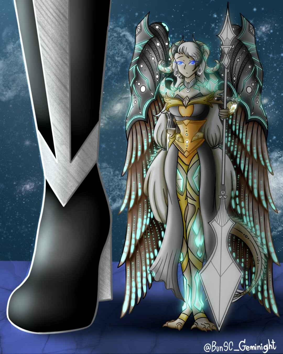 ArtStation - The Servant of Goddess