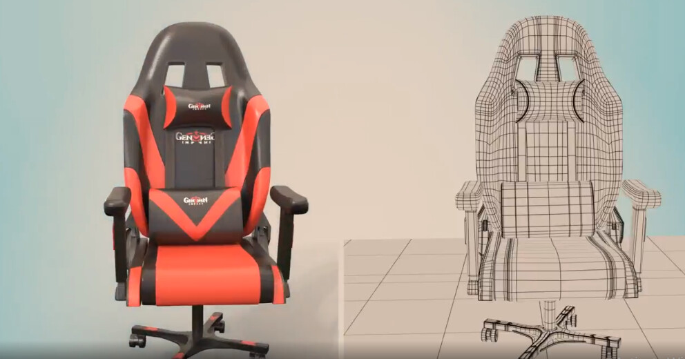 ArtStation - 3d chair