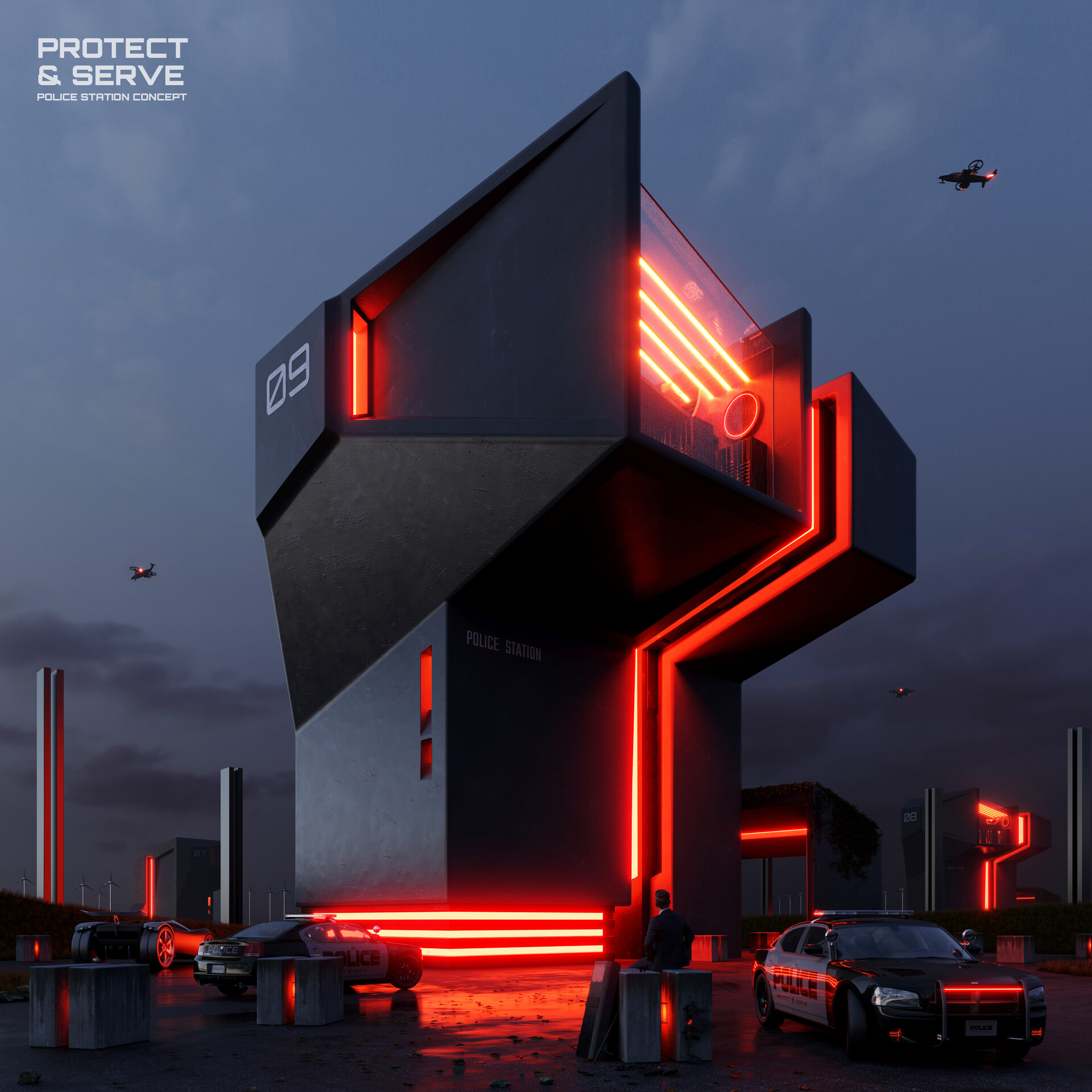 ArtStation - Protect & Serve