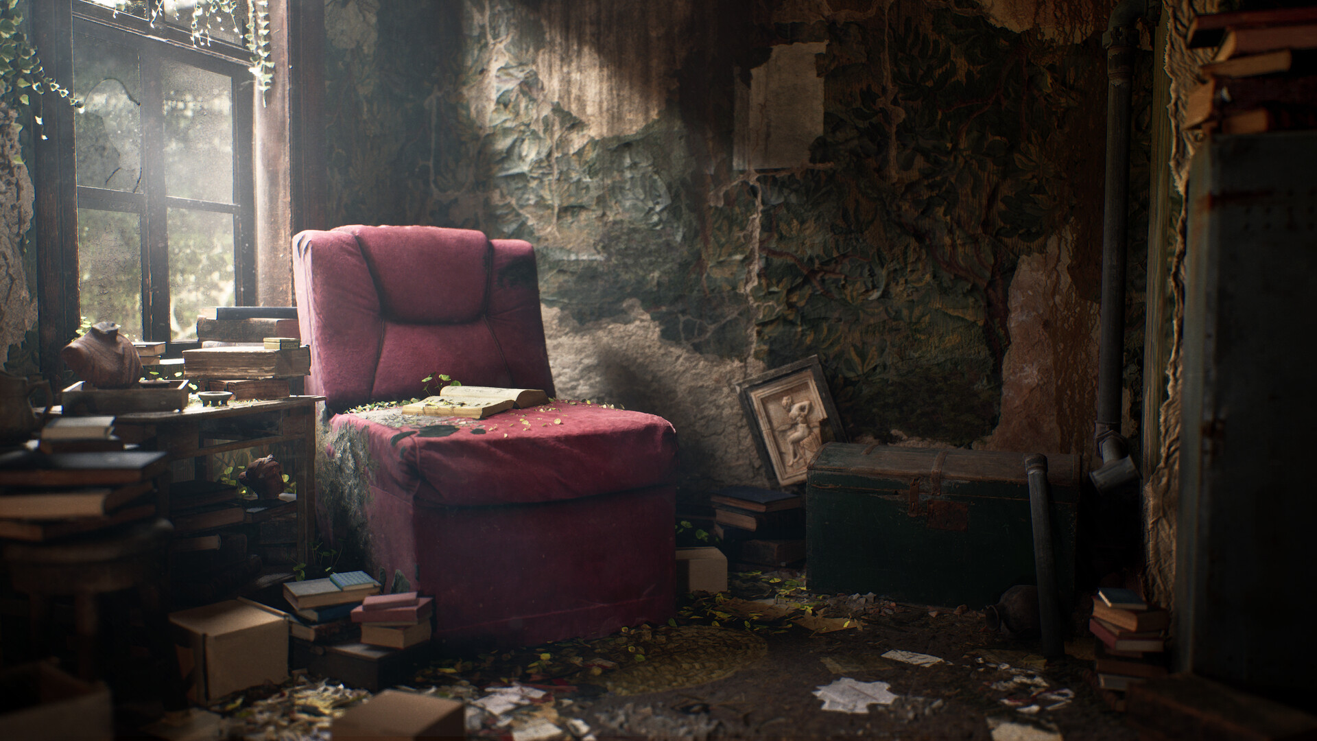 ArtStation - Abandoned Study Room (Megascans)