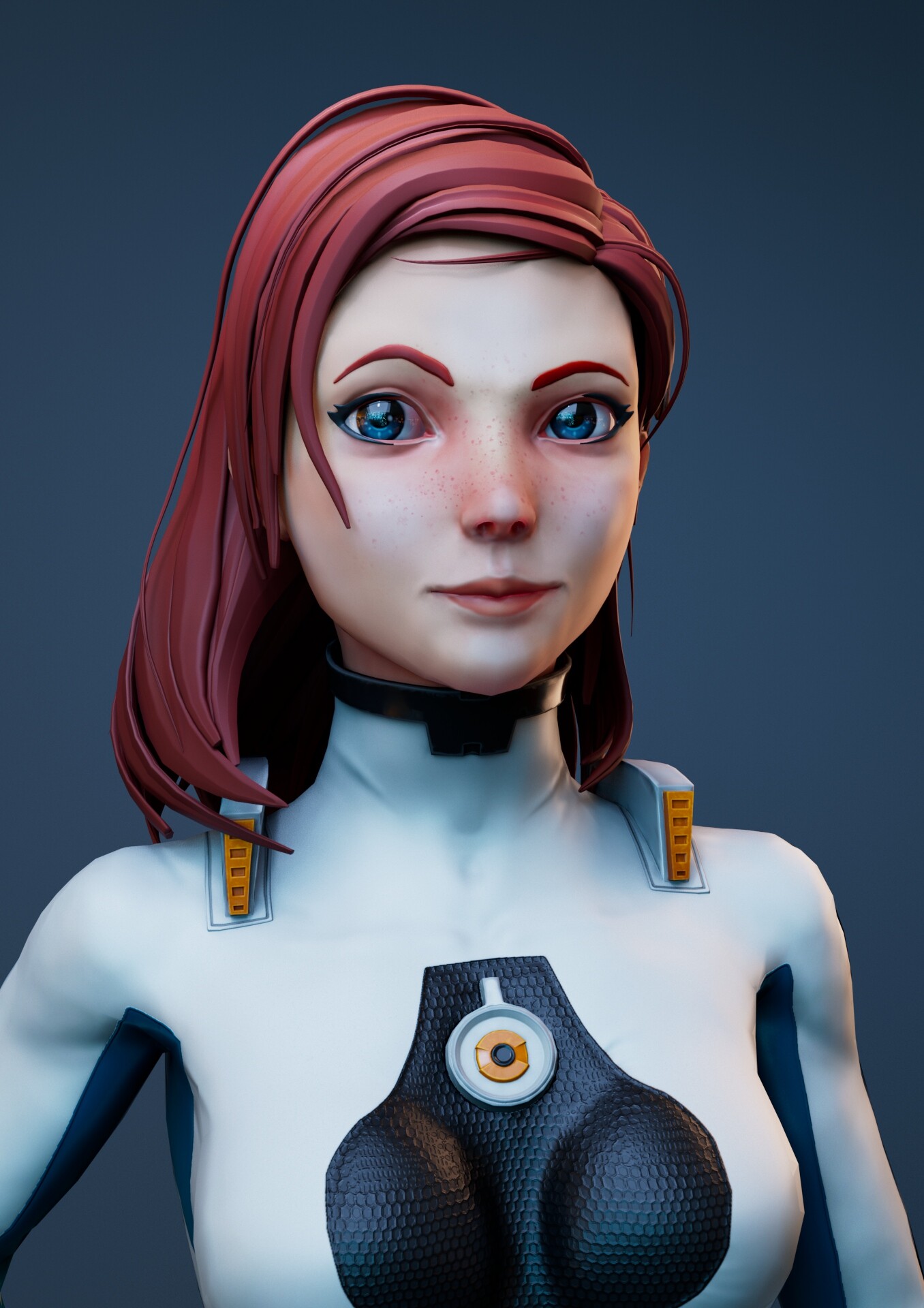 ArtStation - NOAH Project Ark Citizen - defense corps "Julia"