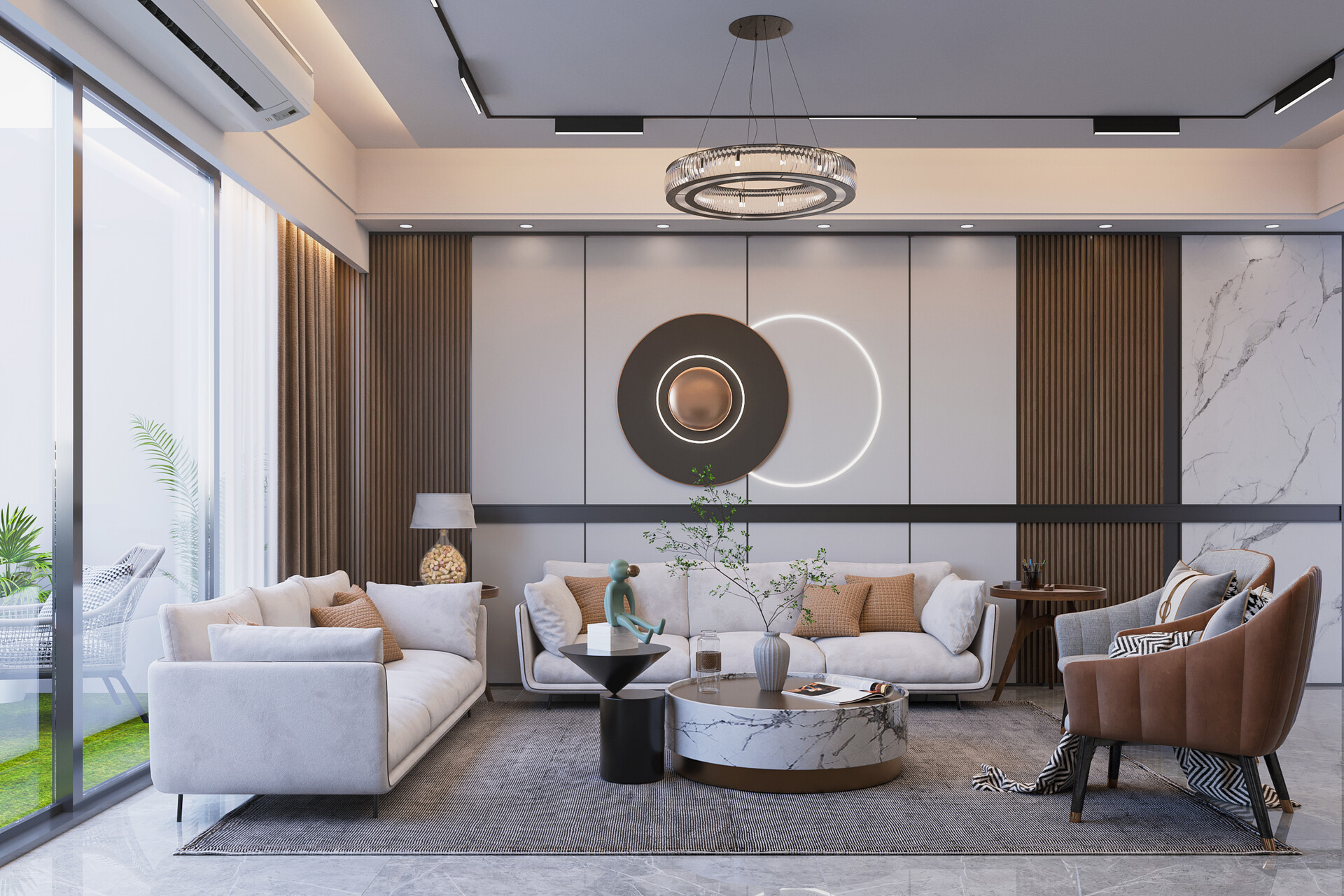 ArtStation - Living Hall Design