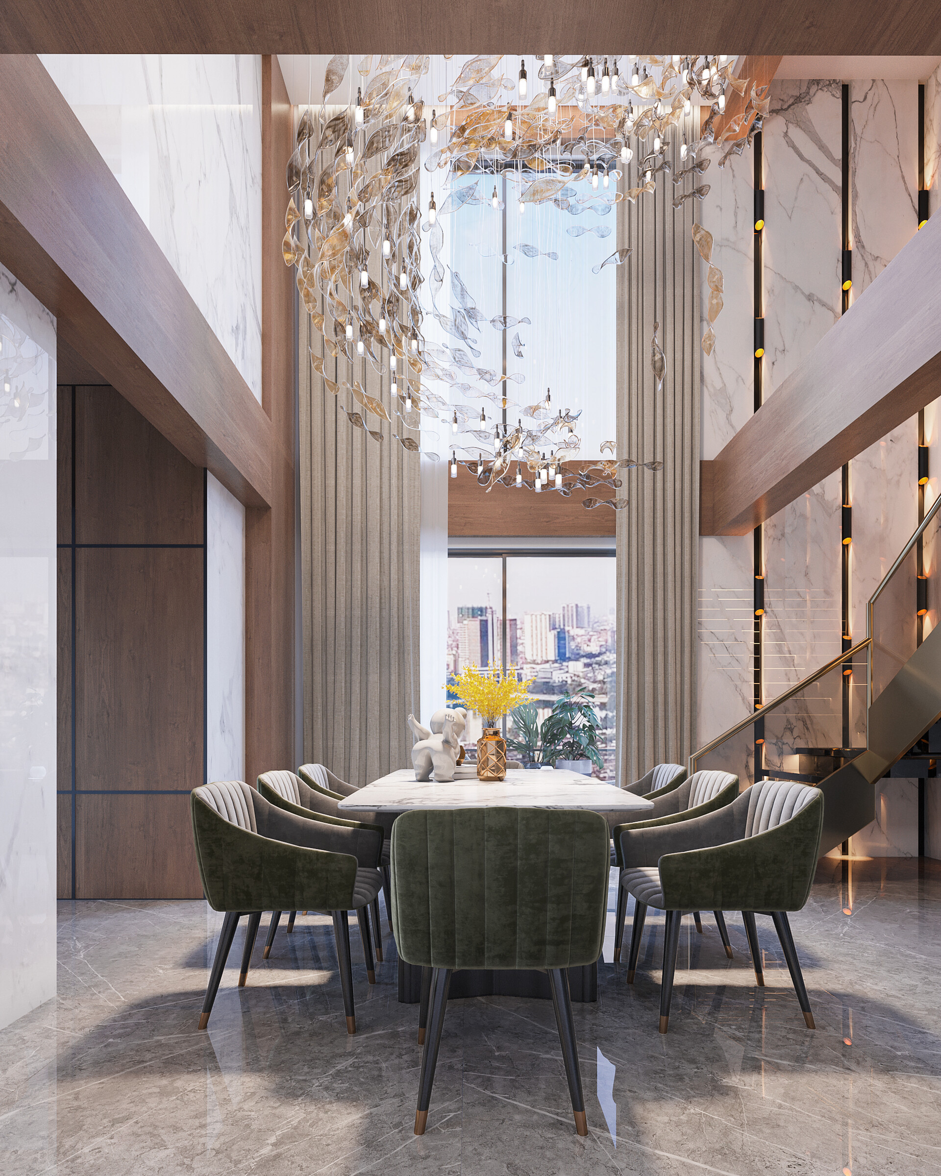 ArtStation - Dining Hall Design