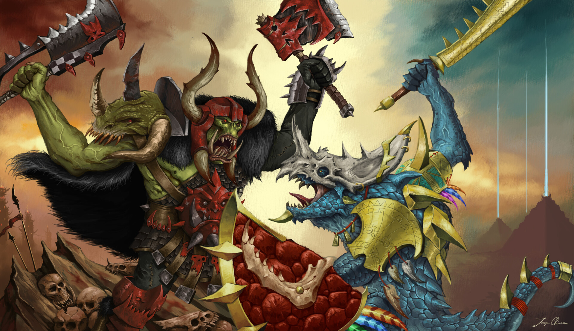 ArtStation - Savage vs Primal