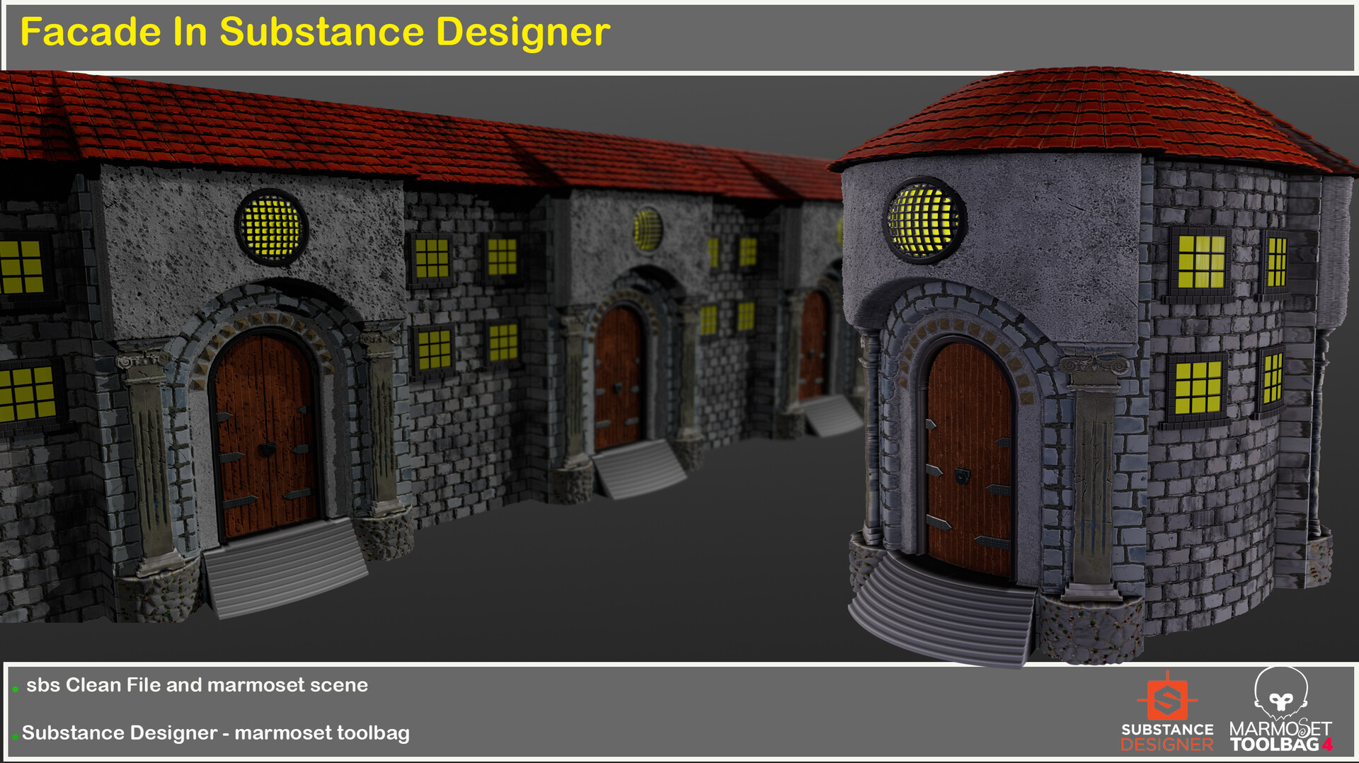 ArtStation - facade in Substance Designer Tutorial