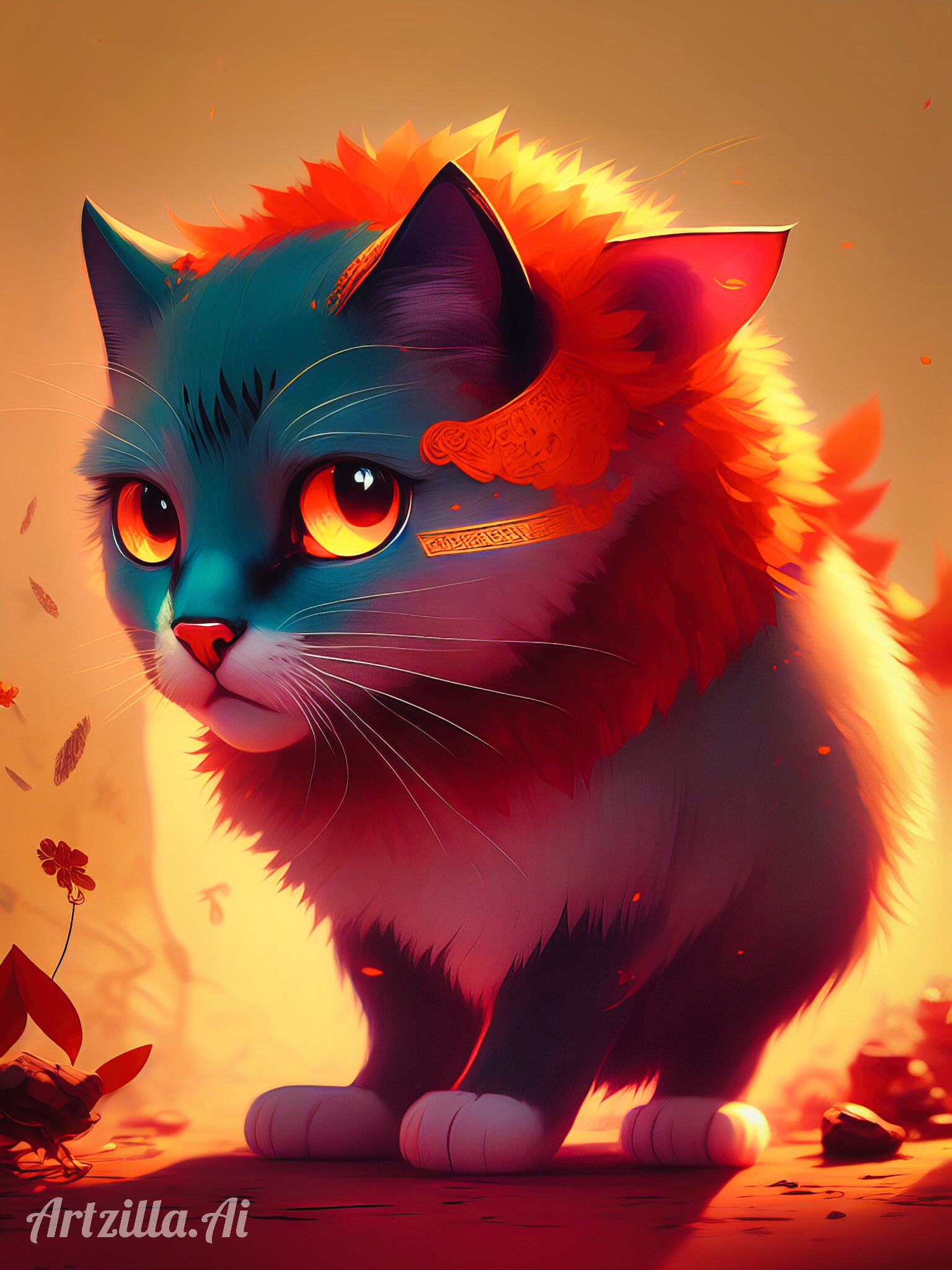 ArtStation - Happy Lunar New Year Of The Cat! 2023 Edition