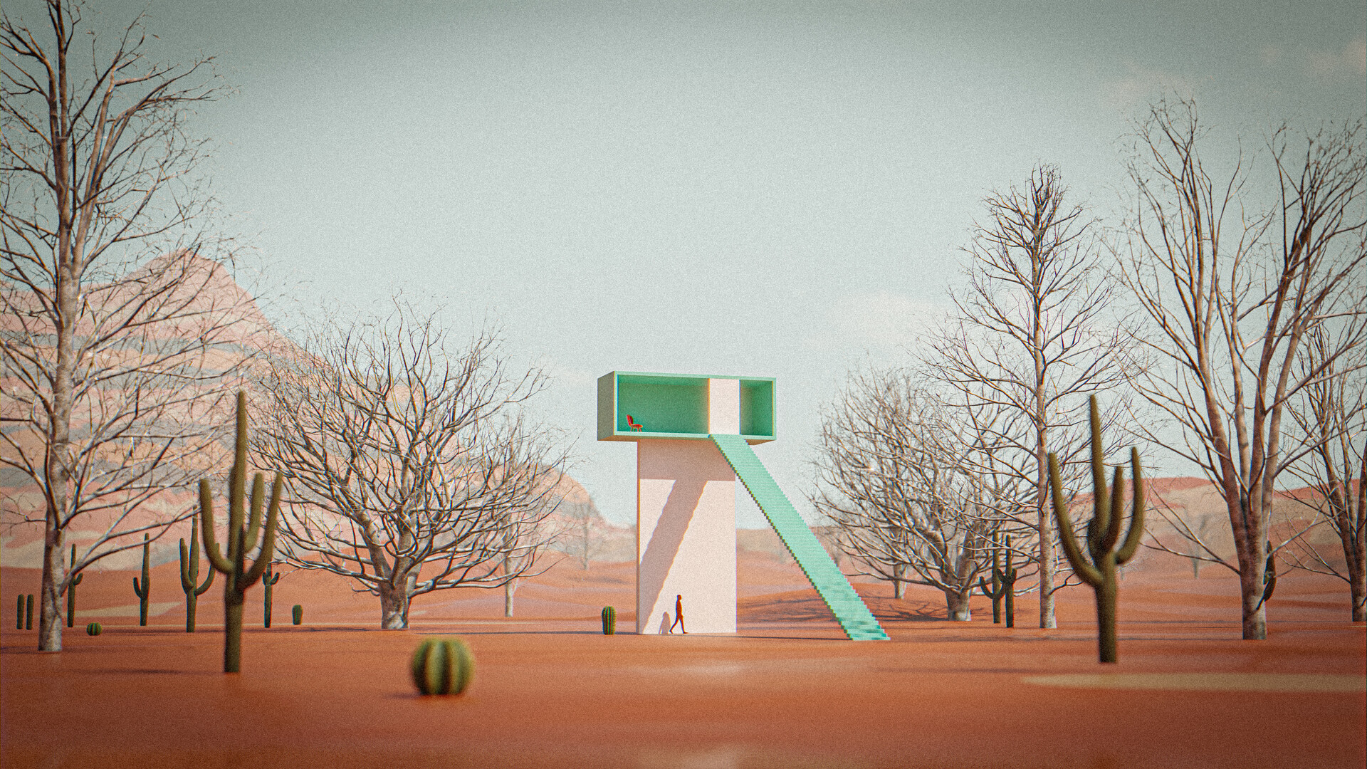 ArtStation - Abstract Environment / 3D Modeling and Rendering