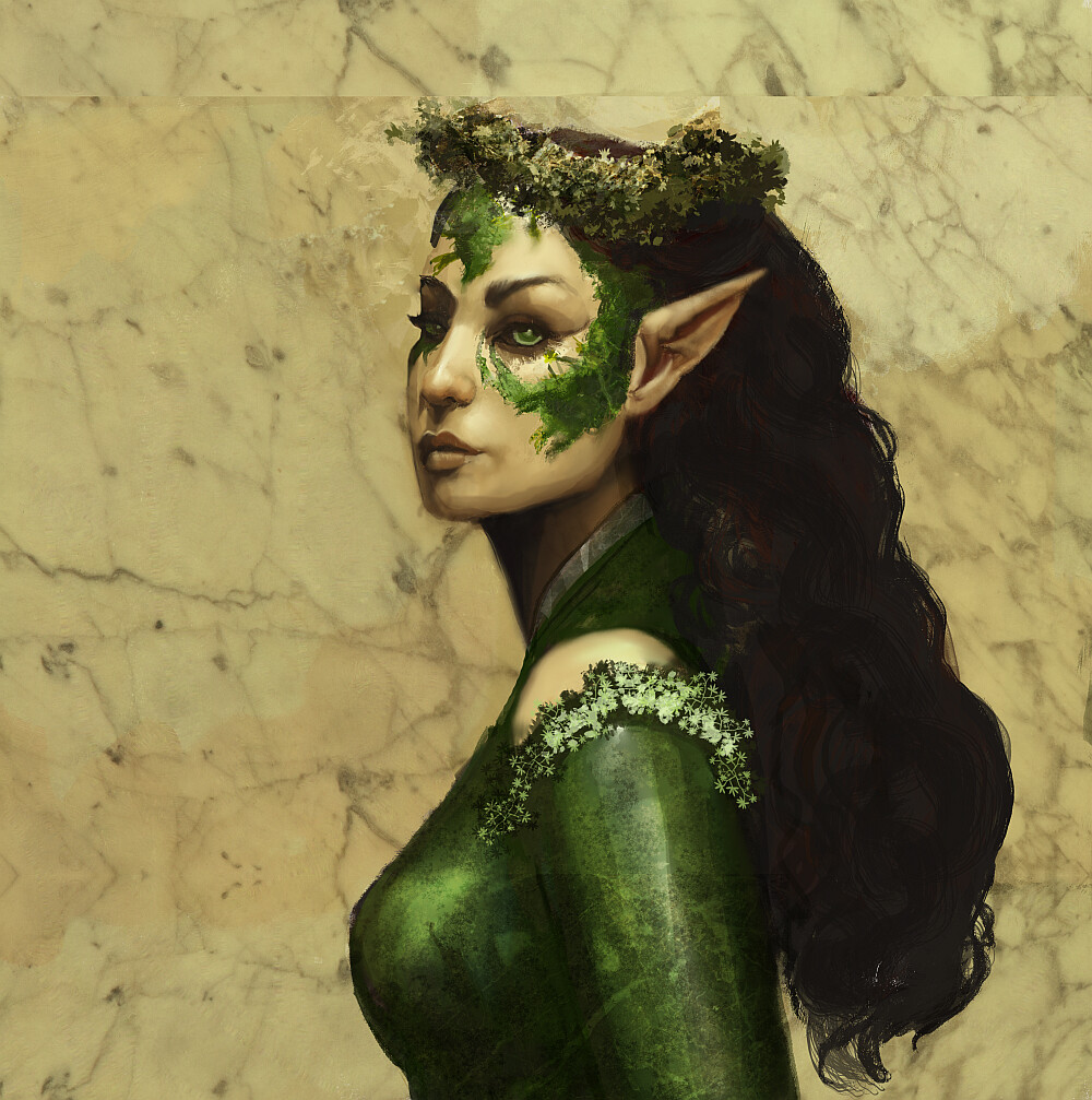 ArtStation - Elf practise