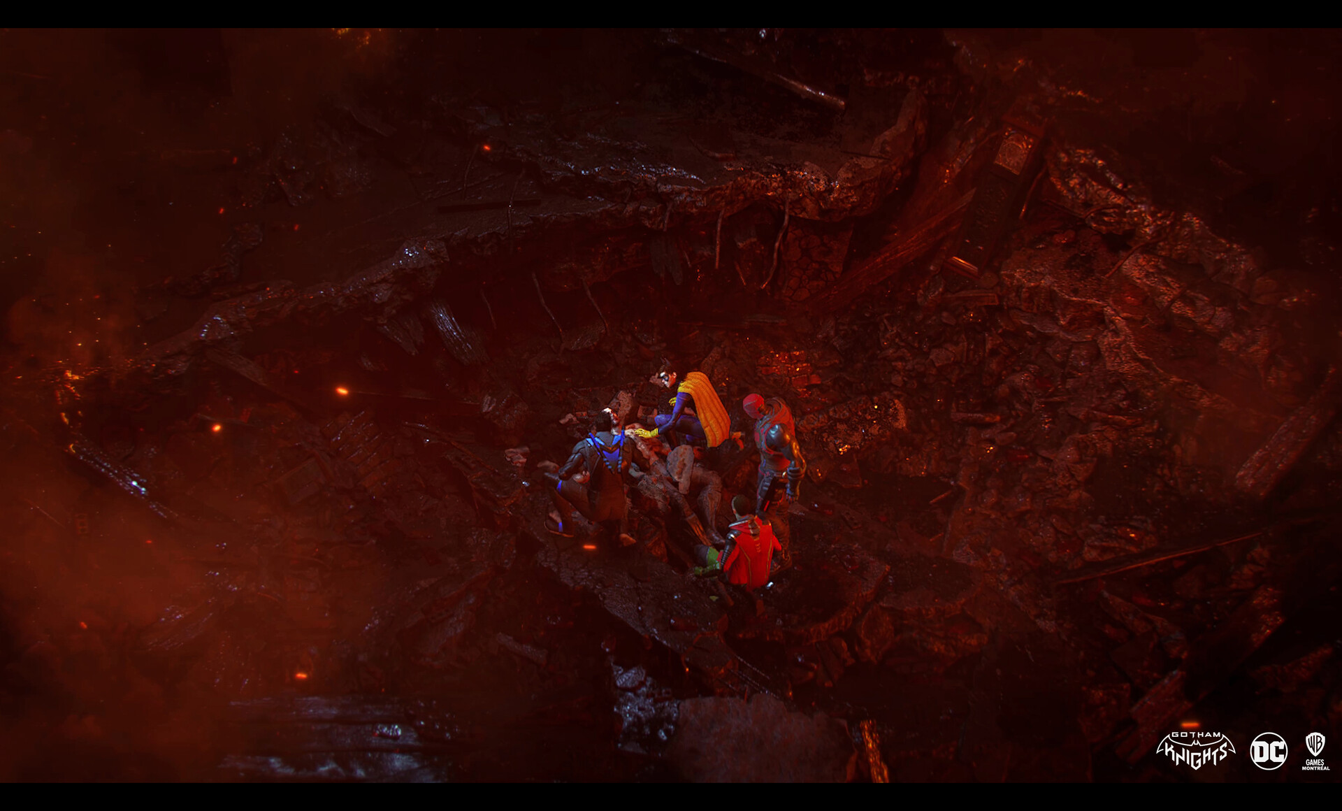 David Bastien-Robert - Gotham Knights – Destroyed Wayne Manor