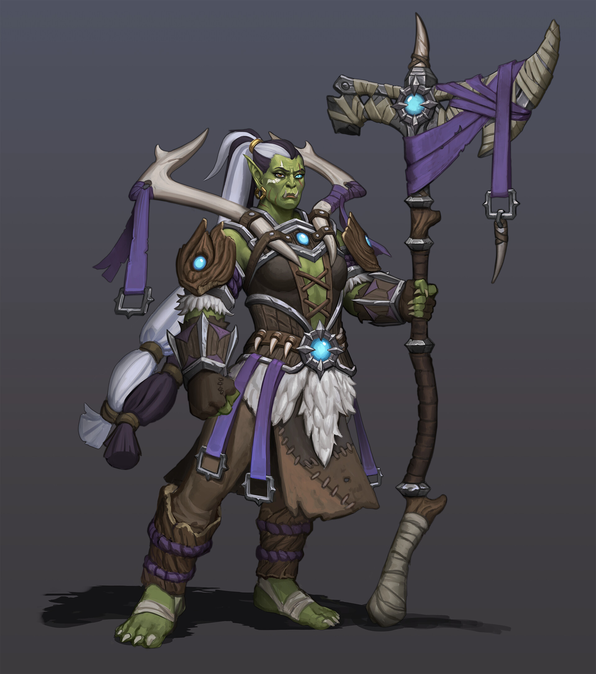 wow orc artwork