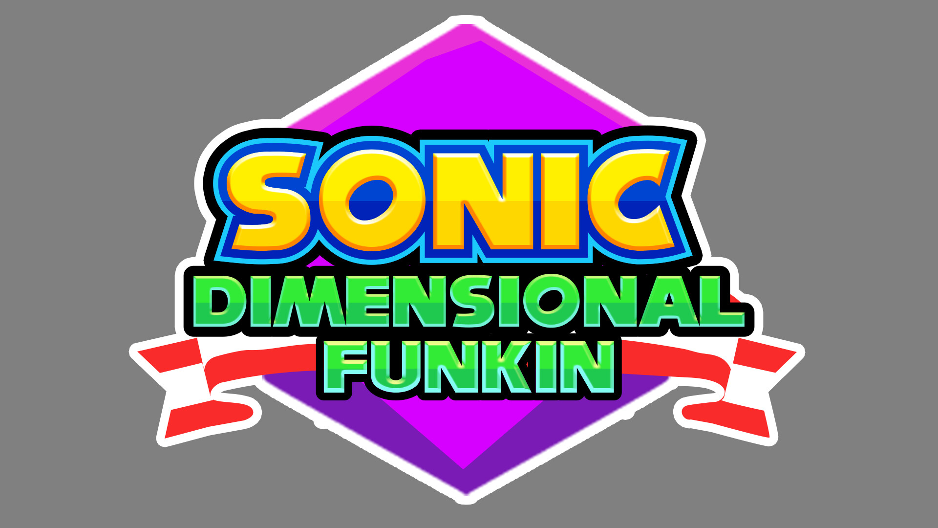 Multicolor The Hedgehog - Sonic Dimensional Funkin