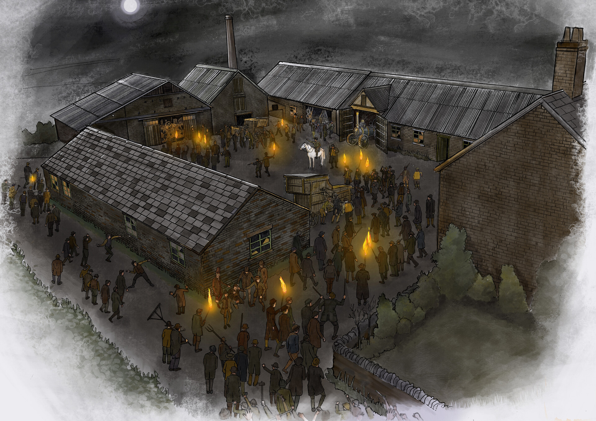 Wessex Archaeology - 'Swing Riot' at Stuckton Iron Works, 1830