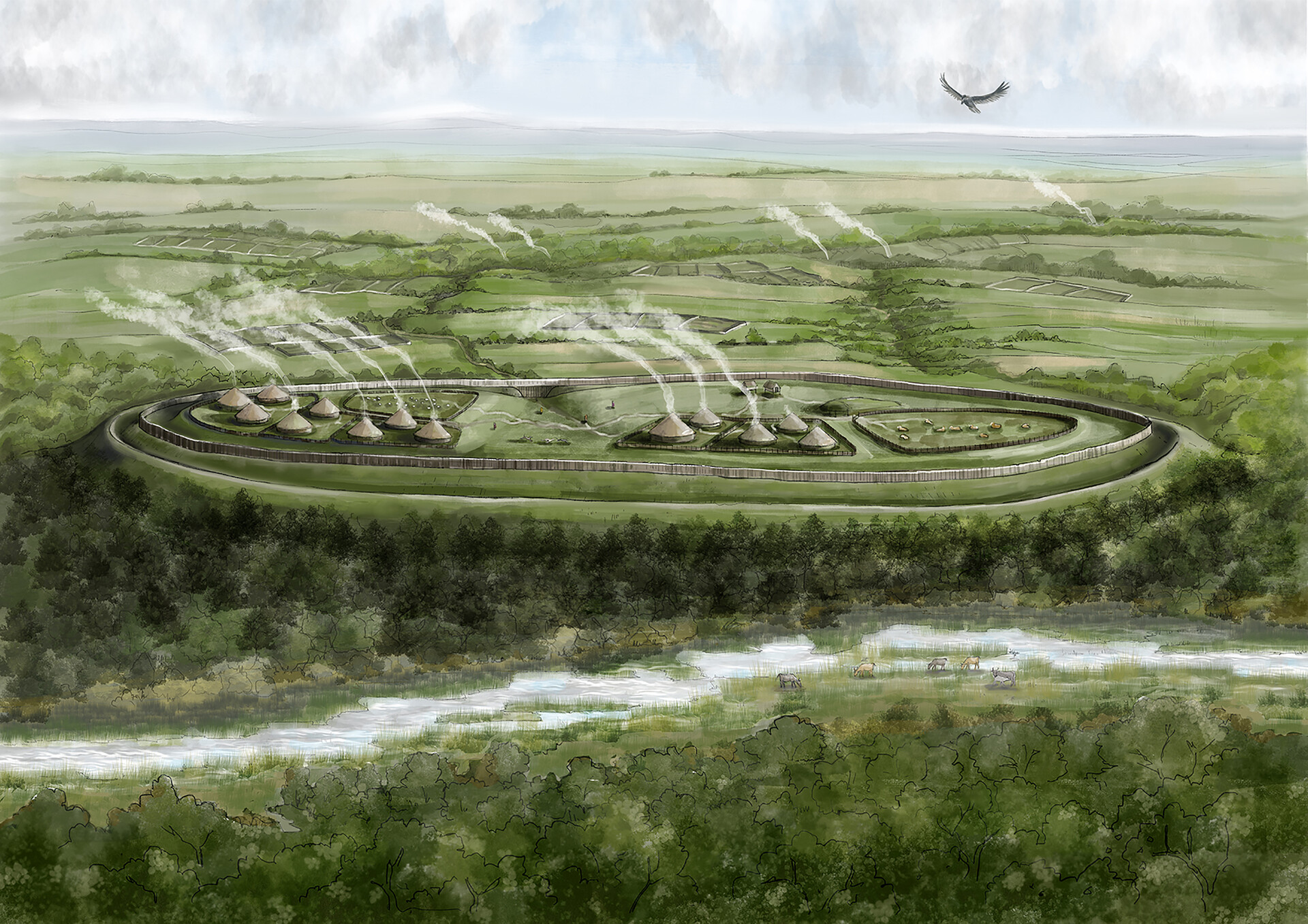 Wessex Archaeology - Iron Age hillforts in the Chiltern Hills, England