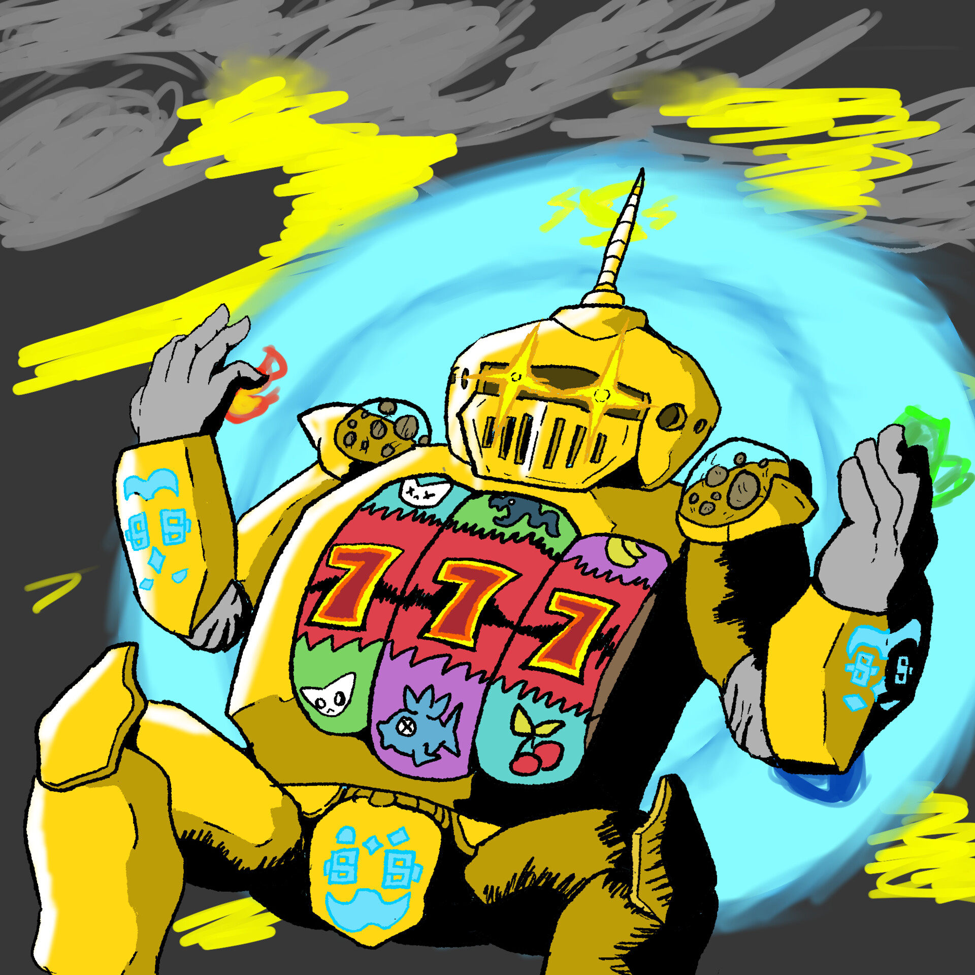 ArtStation - Wheel of Fate mage