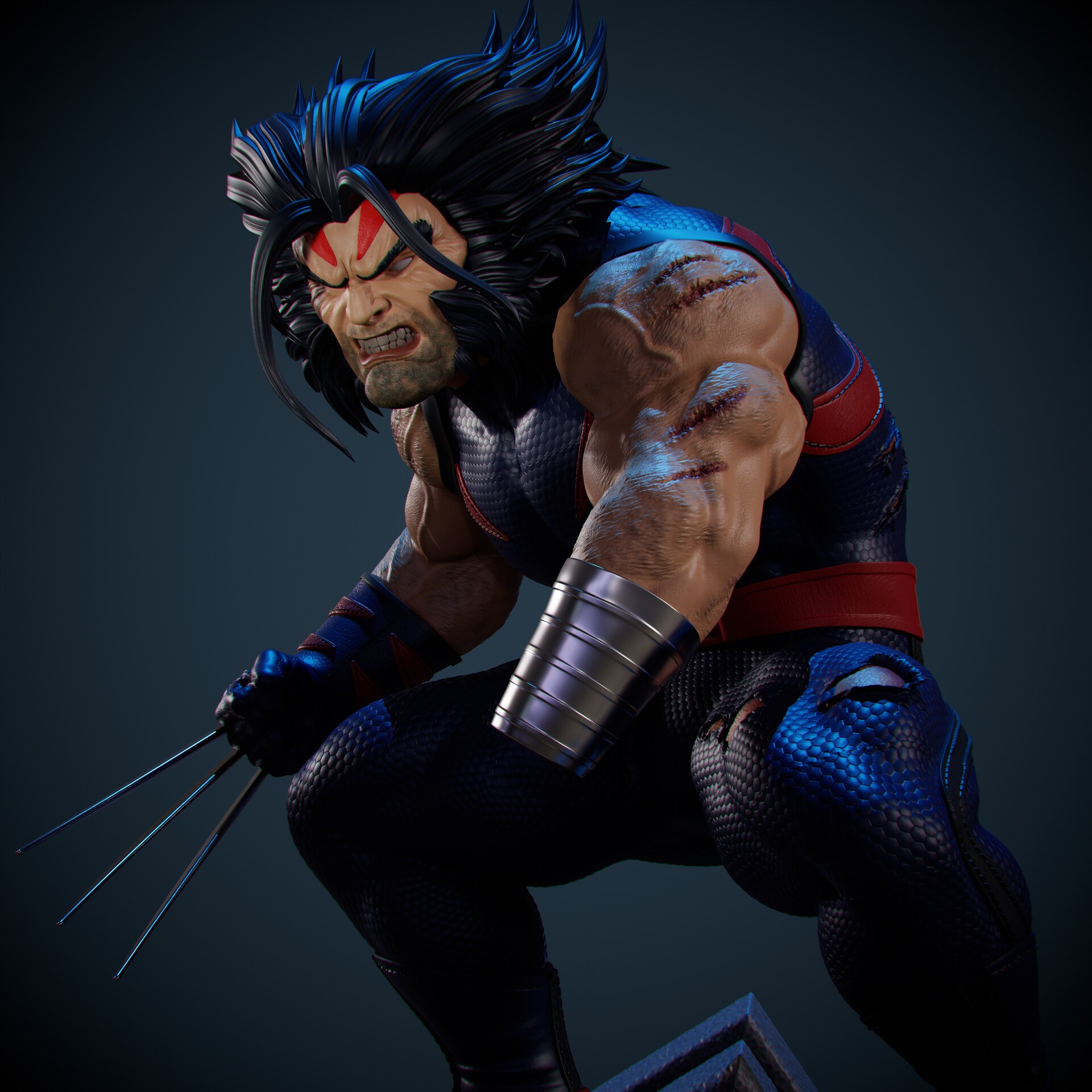 ArtStation - WOLVERINE age of apocalypses
