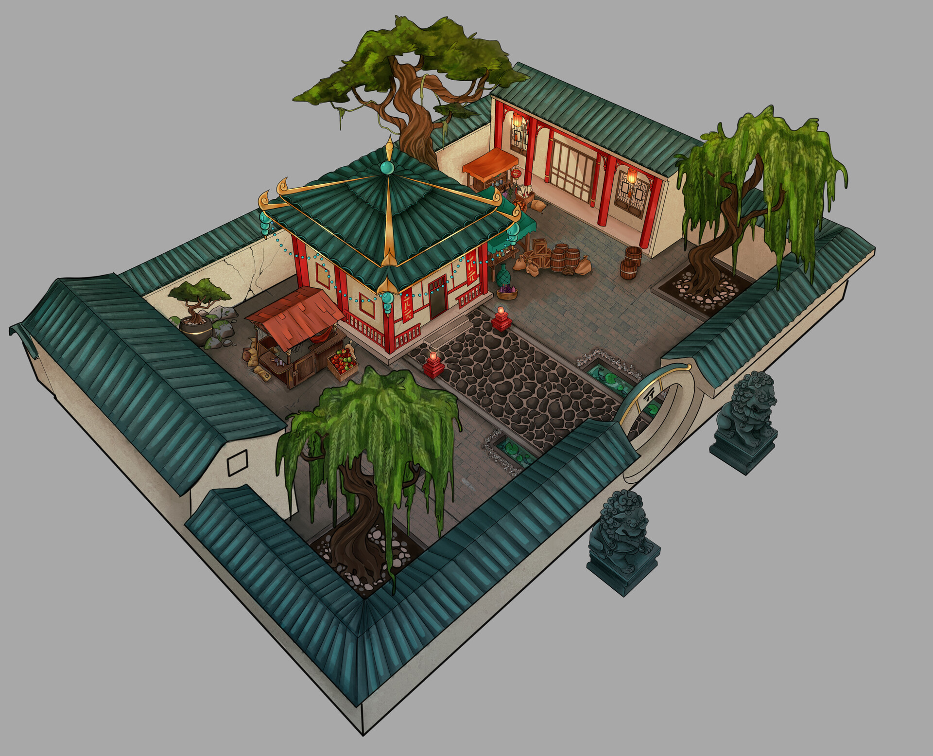 ArtStation - Trading post