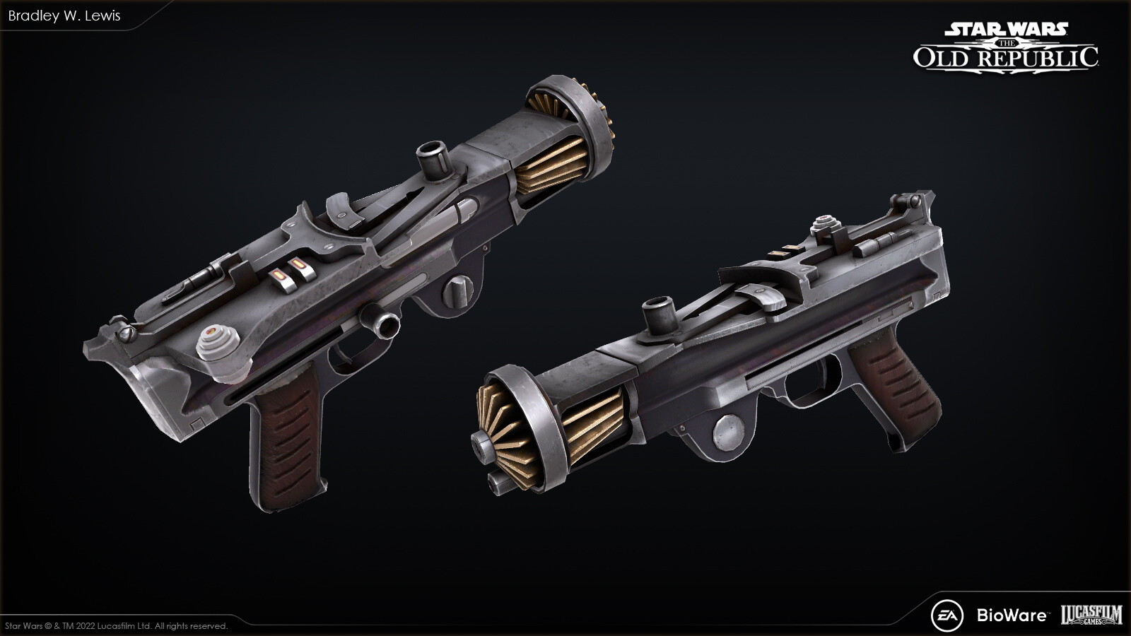 Bradley Lewis - SWTOR | Retired Gladiator Weapon Set