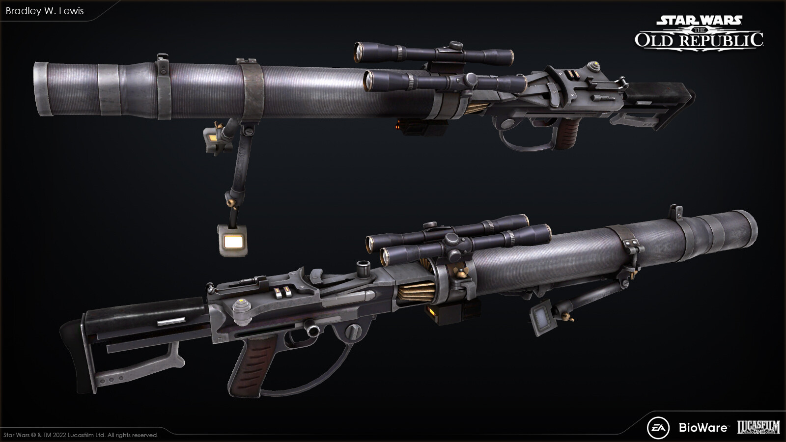 Bradley Lewis - SWTOR | Retired Gladiator Weapon Set