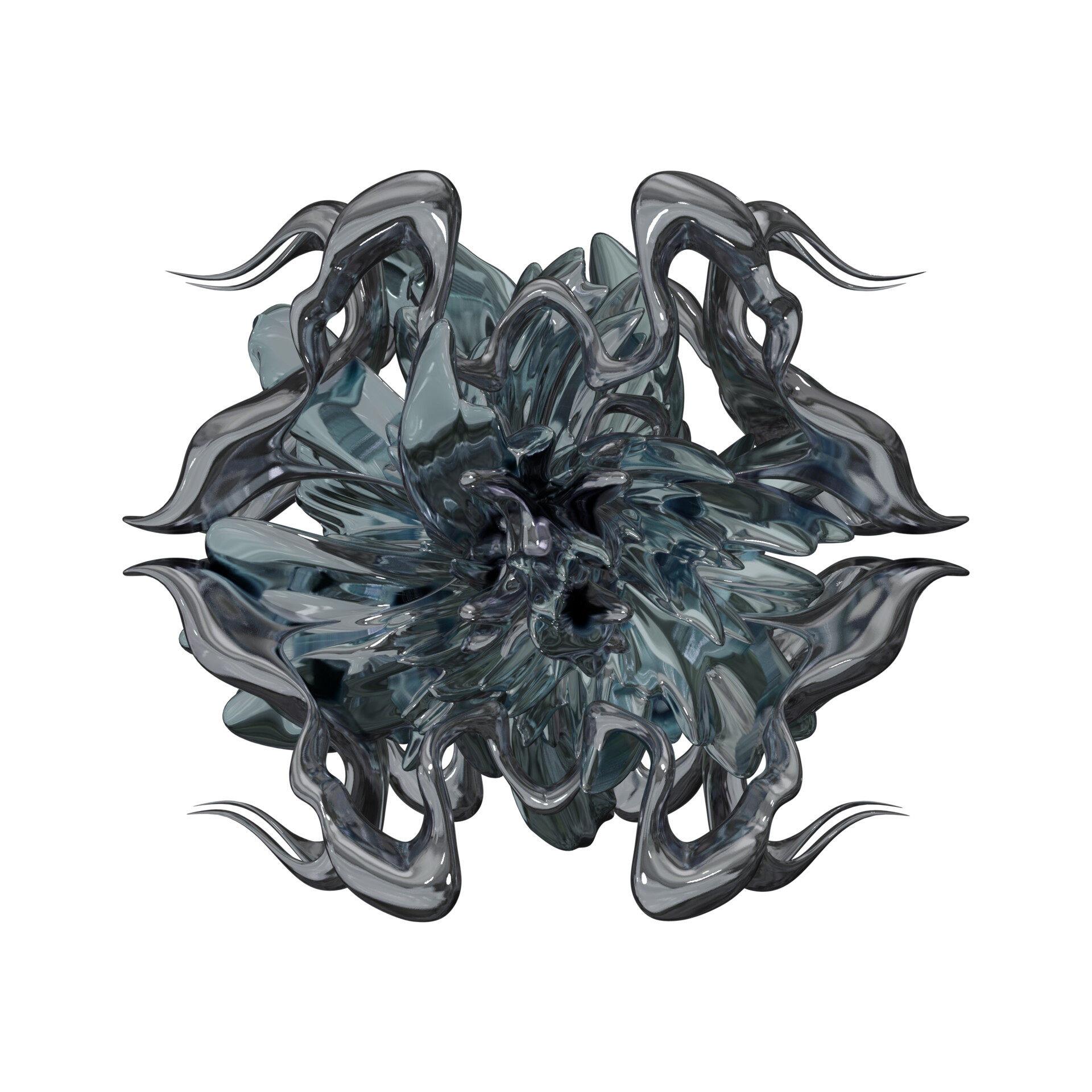 ArtStation - Metal Flower