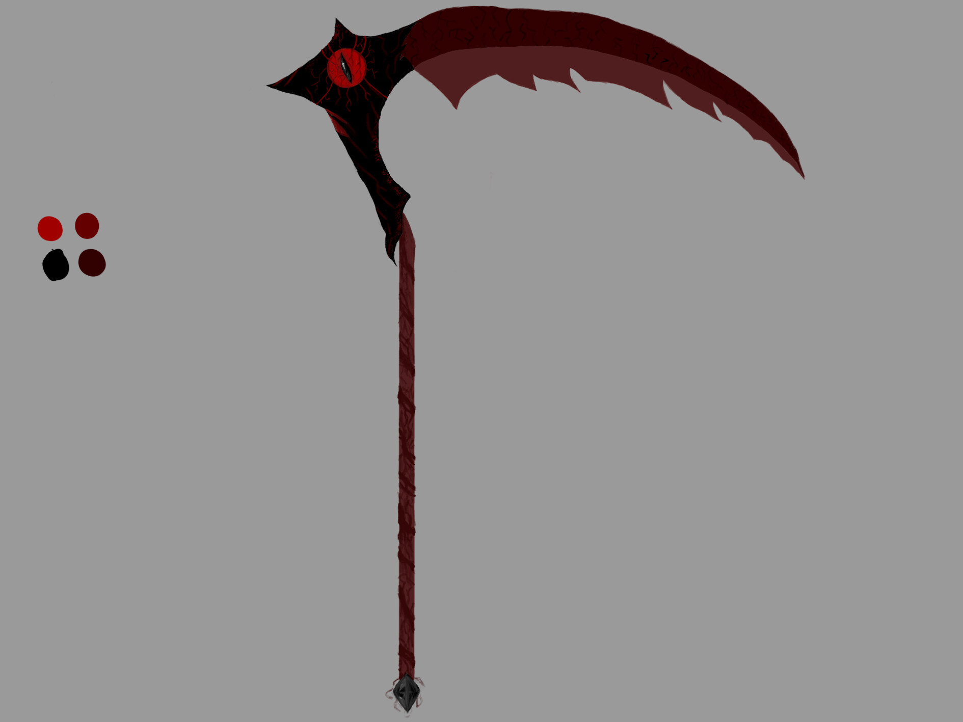 ArtStation - Dark Mage Weapon