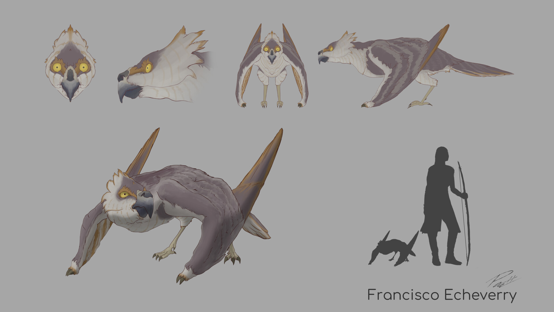 ArtStation - Primitive quadruped bird