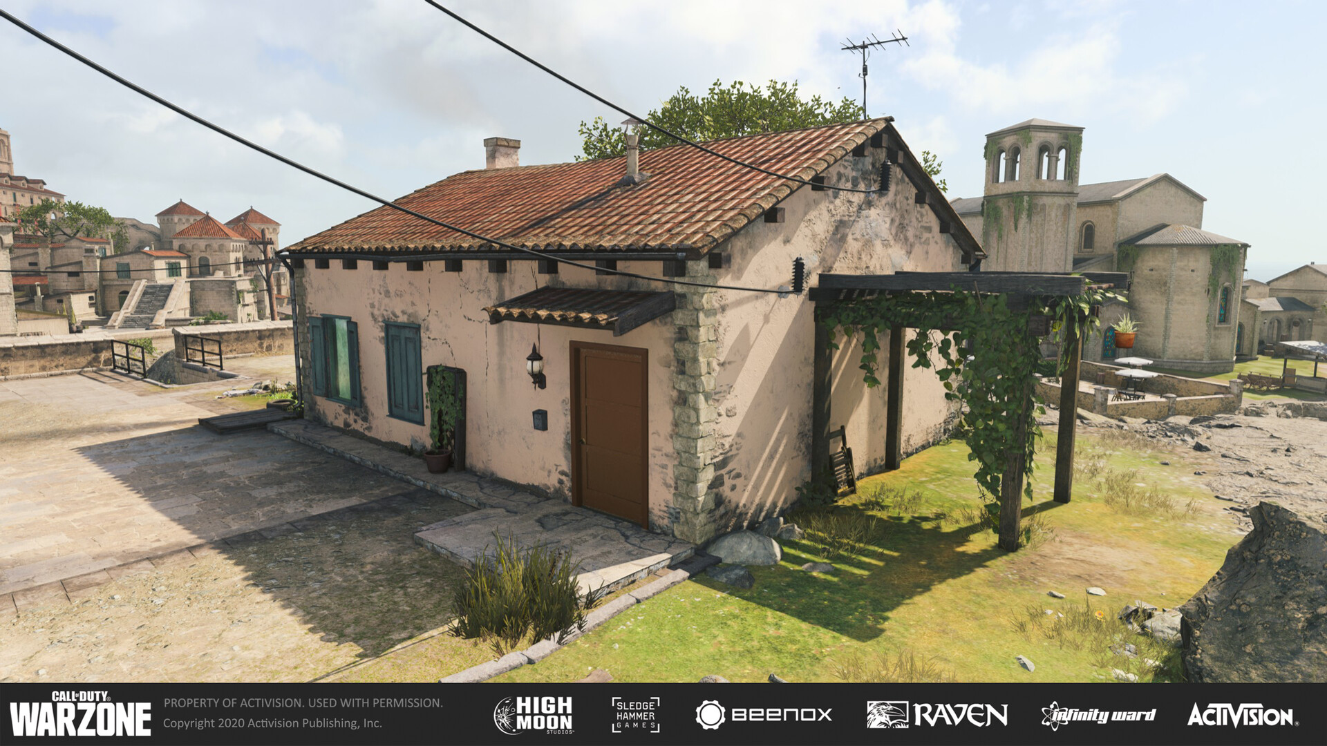 Tam Nguyen - Call Of Duty: Fortune's Keep Warzone - Grotto Buildings