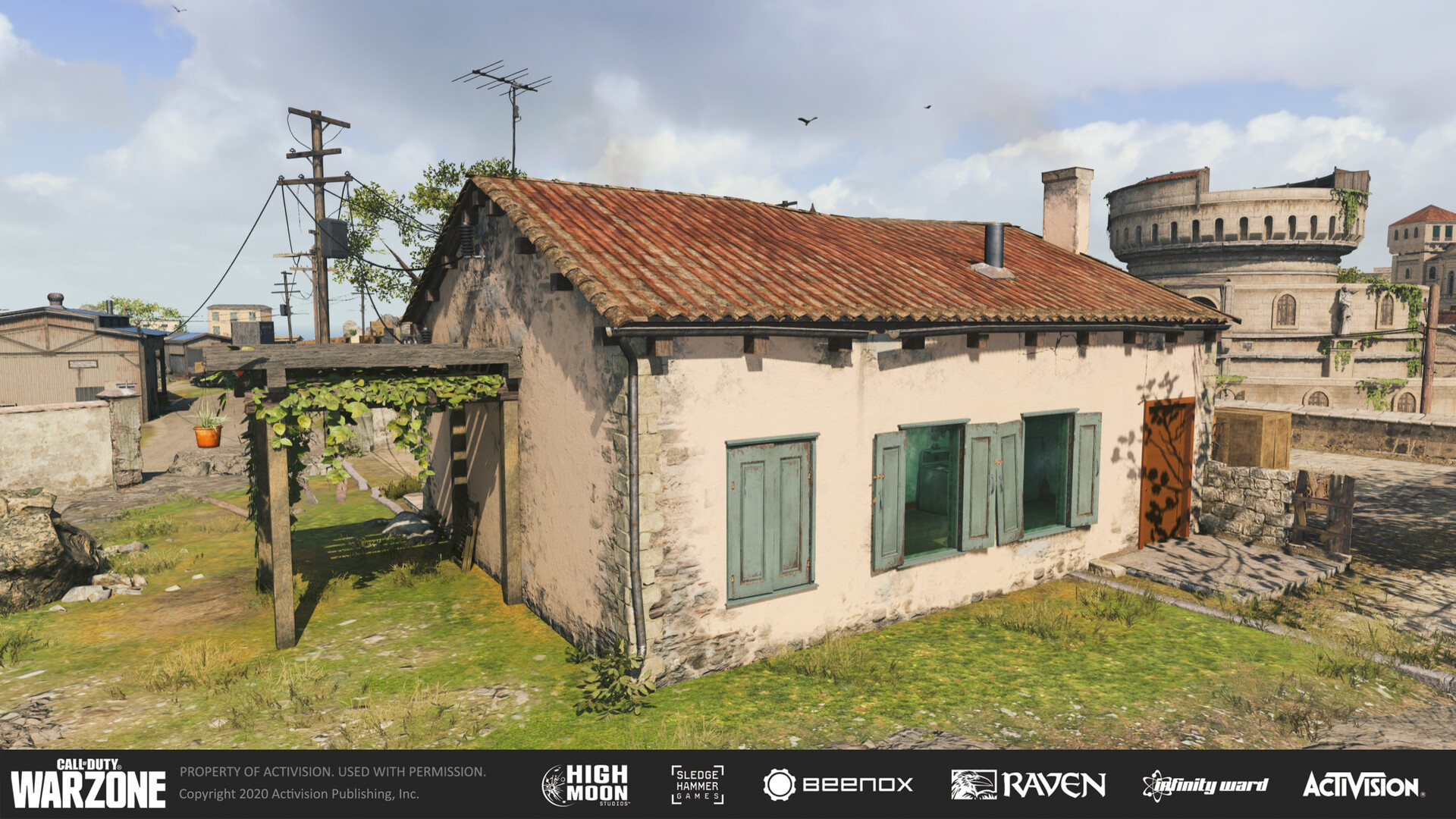 Tam Nguyen - Call Of Duty: Fortune's Keep Warzone - Grotto Buildings