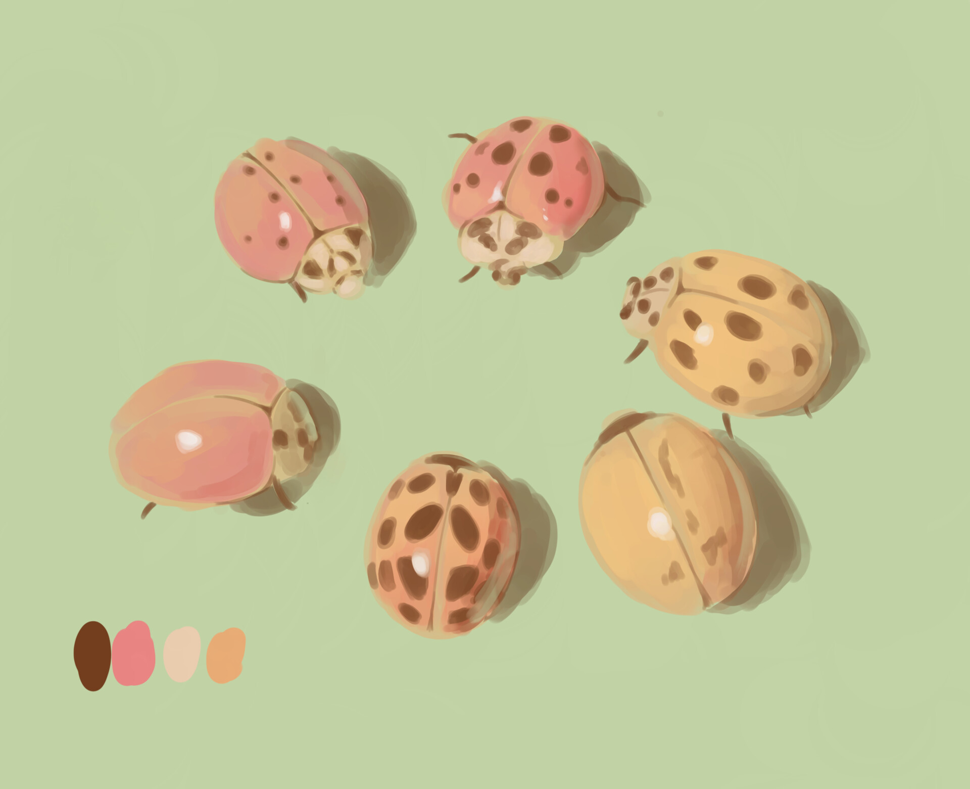 ArtStation - Lady bugs