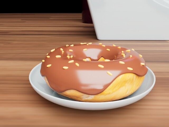 ArtStation - 3D Donut
