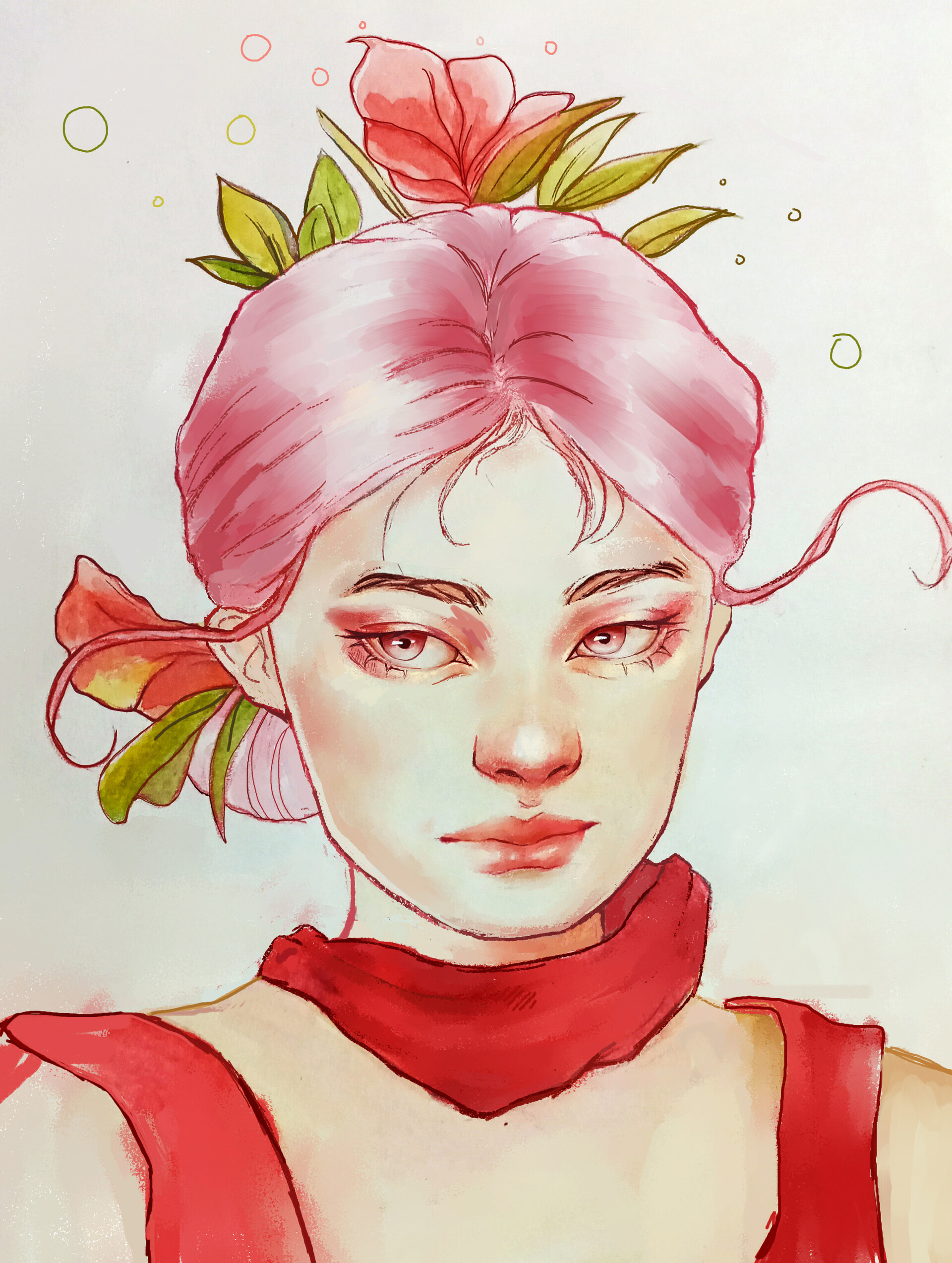 ArtStation - Rose Human - mix media