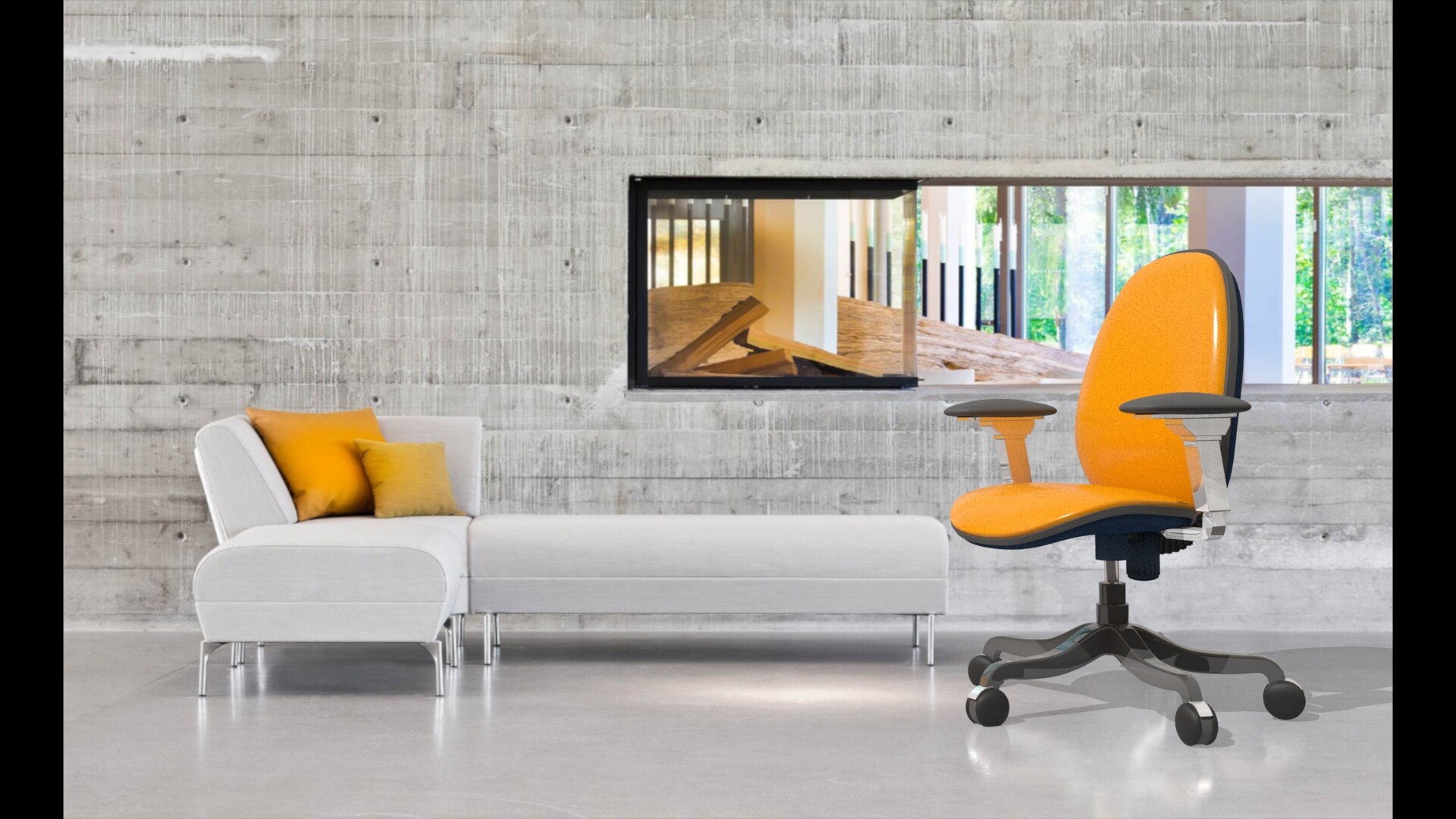 ArtStation - Revolving Chair