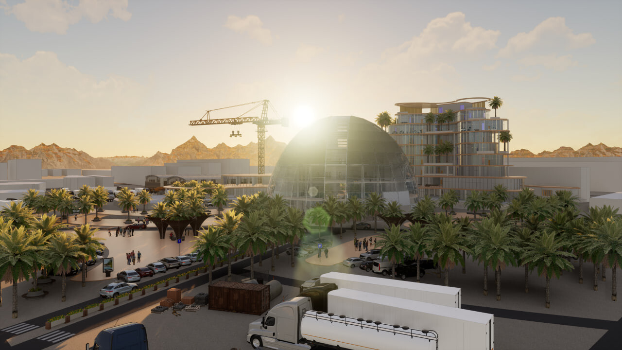 ArtStation - Date Factory Architectural Design - Masqat, Oman