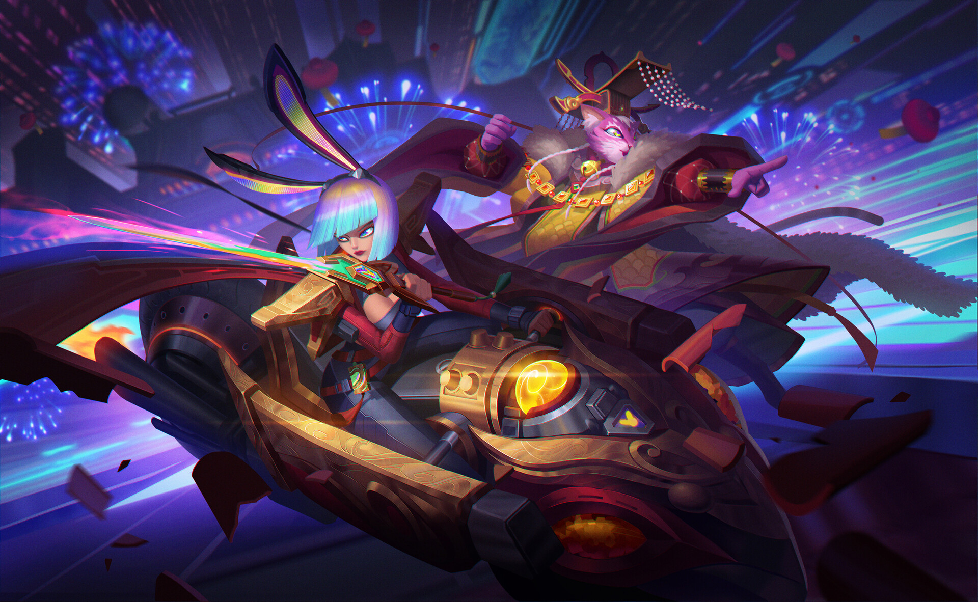 ArtStation - HEHTA & ICARUS LUNAR NEW YEAR SPLASH ART