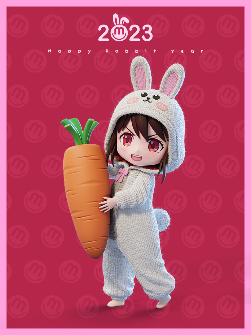 ArtStation - Happy Rabbit Year!