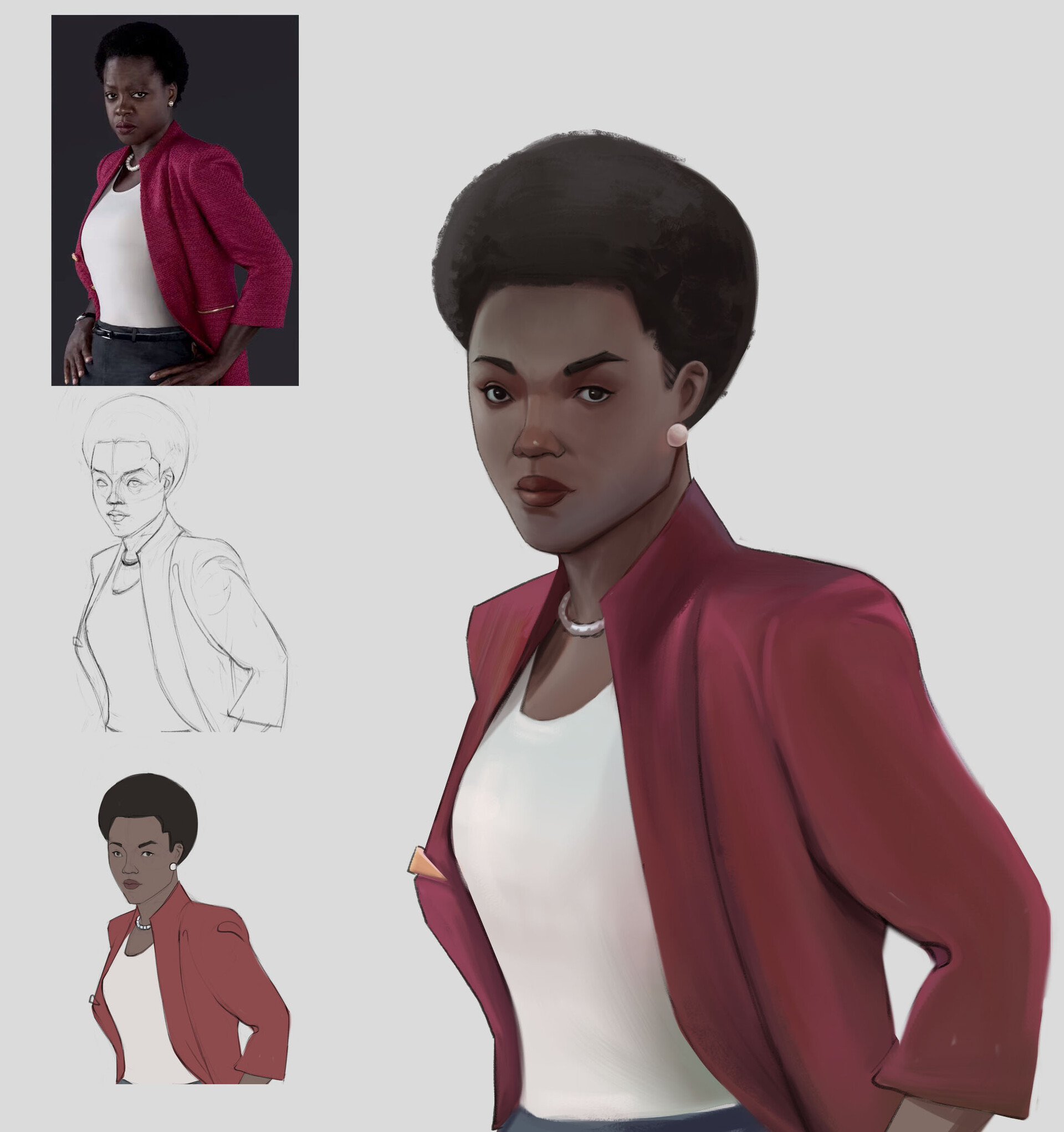 ArtStation - DC actress