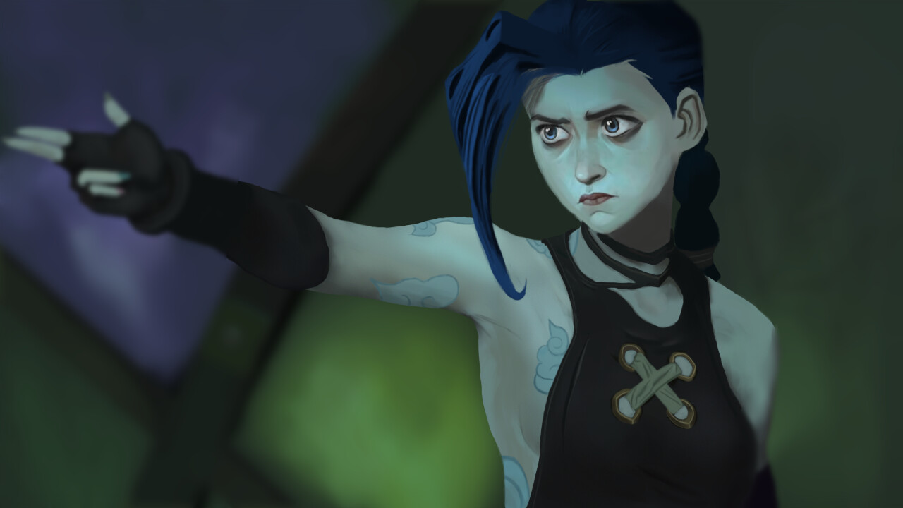 ArtStation - Arcane Jinx-1